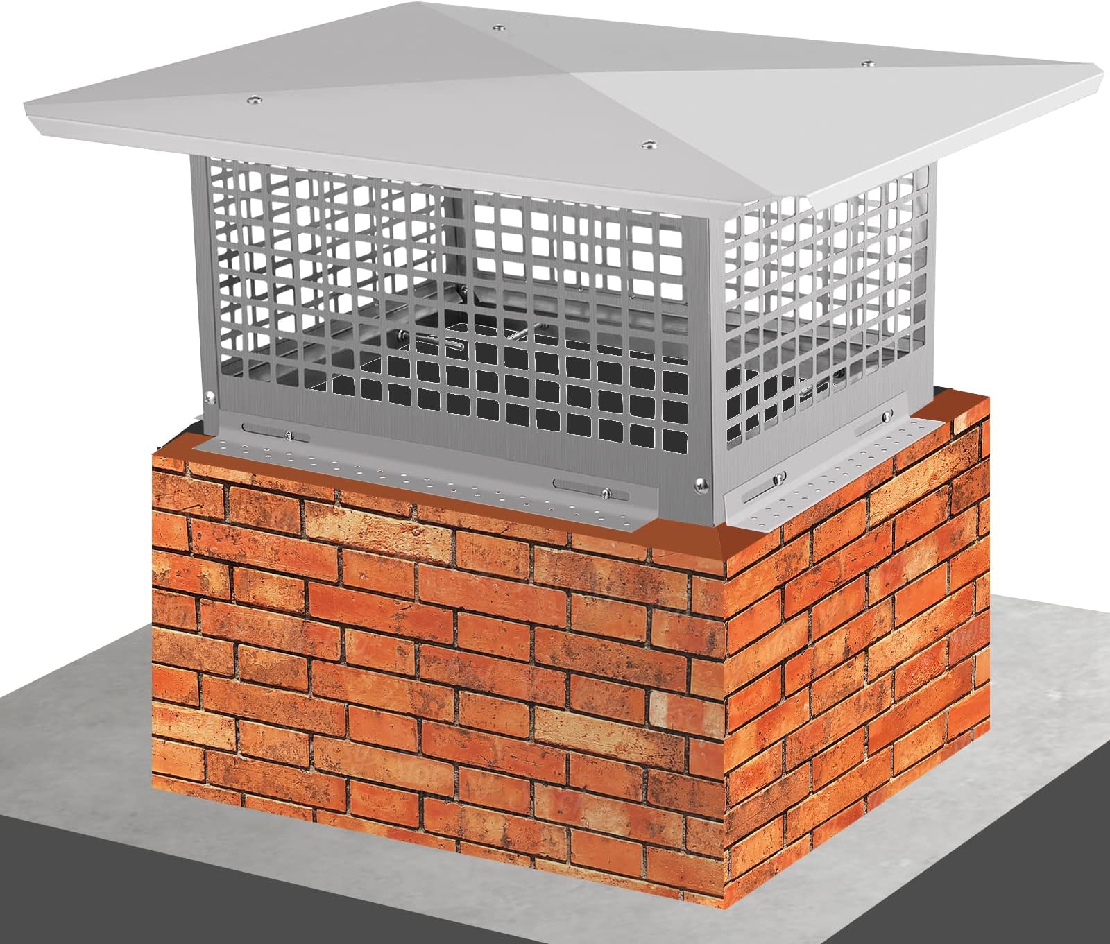 Amazon.com: The Forever Cap CCSC2424 24 x 24 Stock Custom Stainless ...