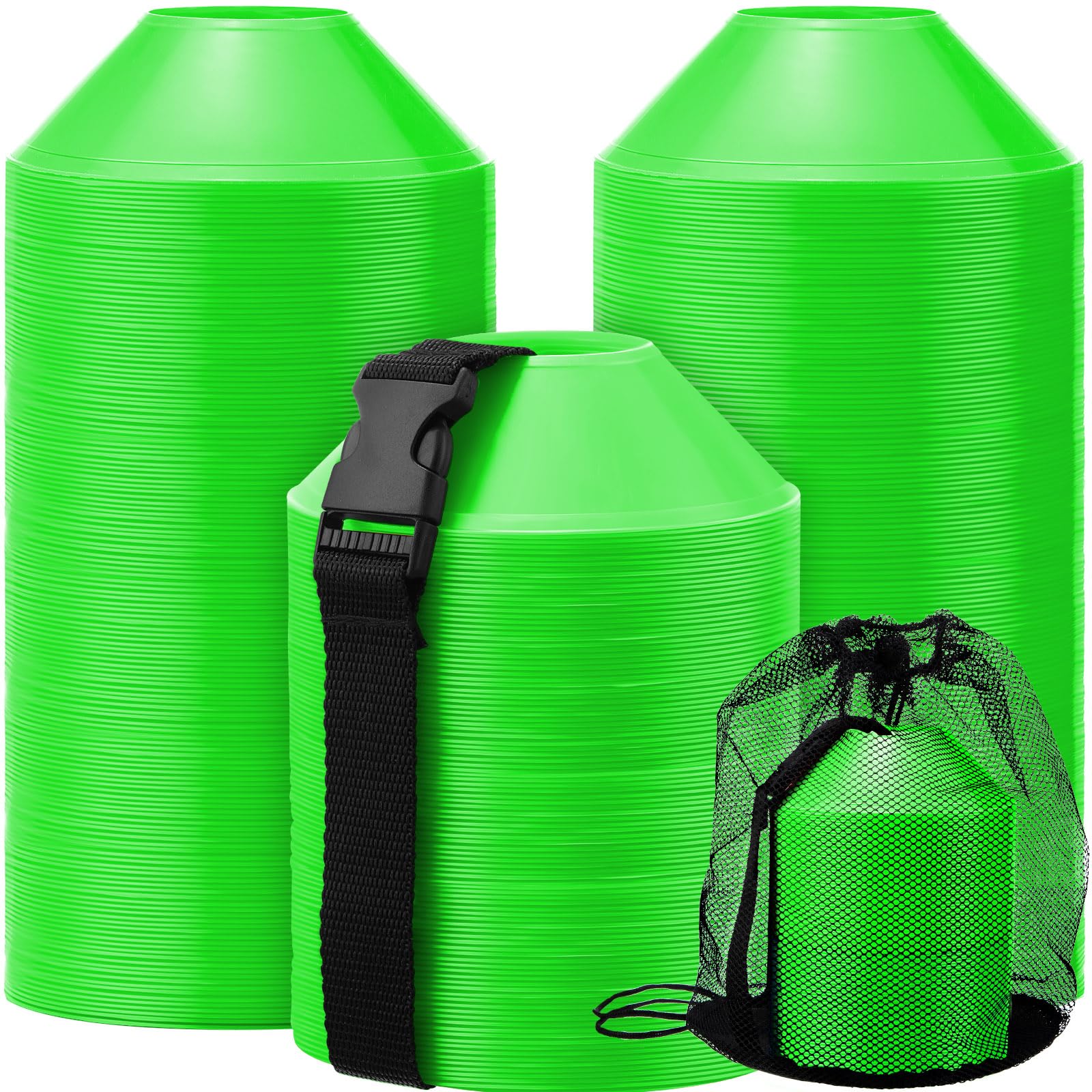 Amazon.com : Hanaive 100 Pieces Mini Soccer Cones for Sport Drills 5 ...