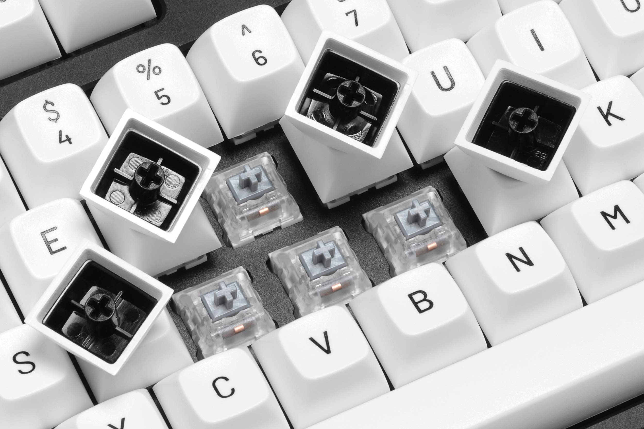 Snapklik.com : DROP MT3 Black-on-White Keycap Set, ABS Hi-Profile ...