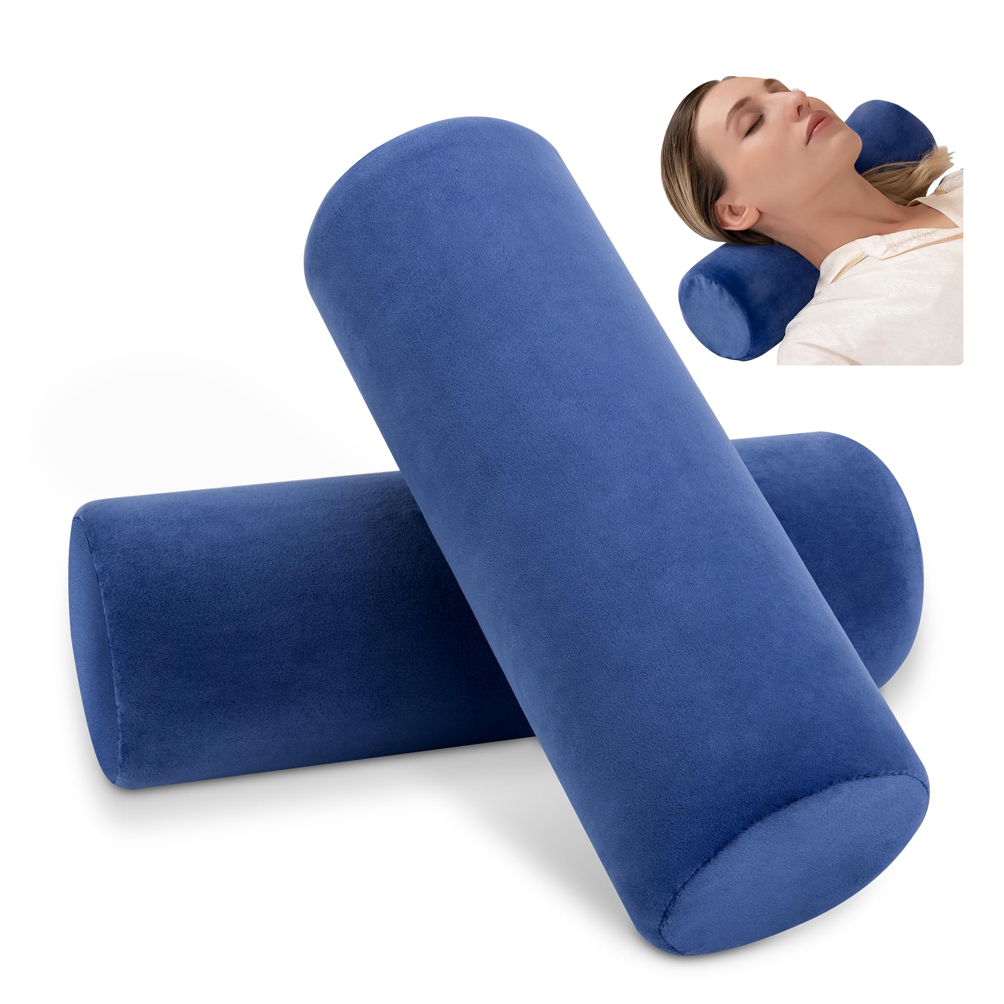 Amazon.com: urnexttour Cervical Neck Pillow for Pain Relief 2 Pack ...