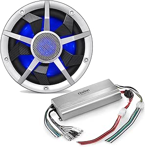 Amazon.com: Clarion Marine RGB LED CM2513WL 10-inch Marine Subwoofer ...