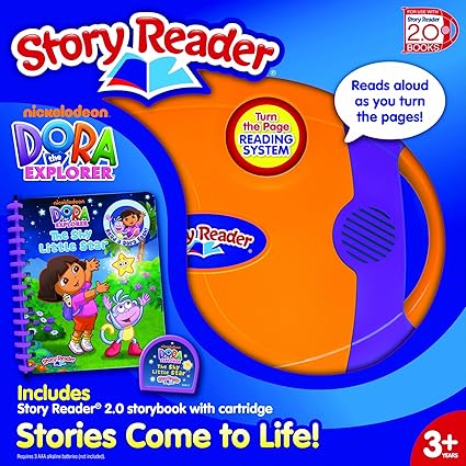 Story Reader 2.0 with Dora the Explorer Storybook: Editors of ...