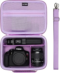 Amazon.com : Camera Case Compatible with Canon EOS Rebel T7/R50/R6 Mark II/R100/R50 V/T6/R8/R10 ...