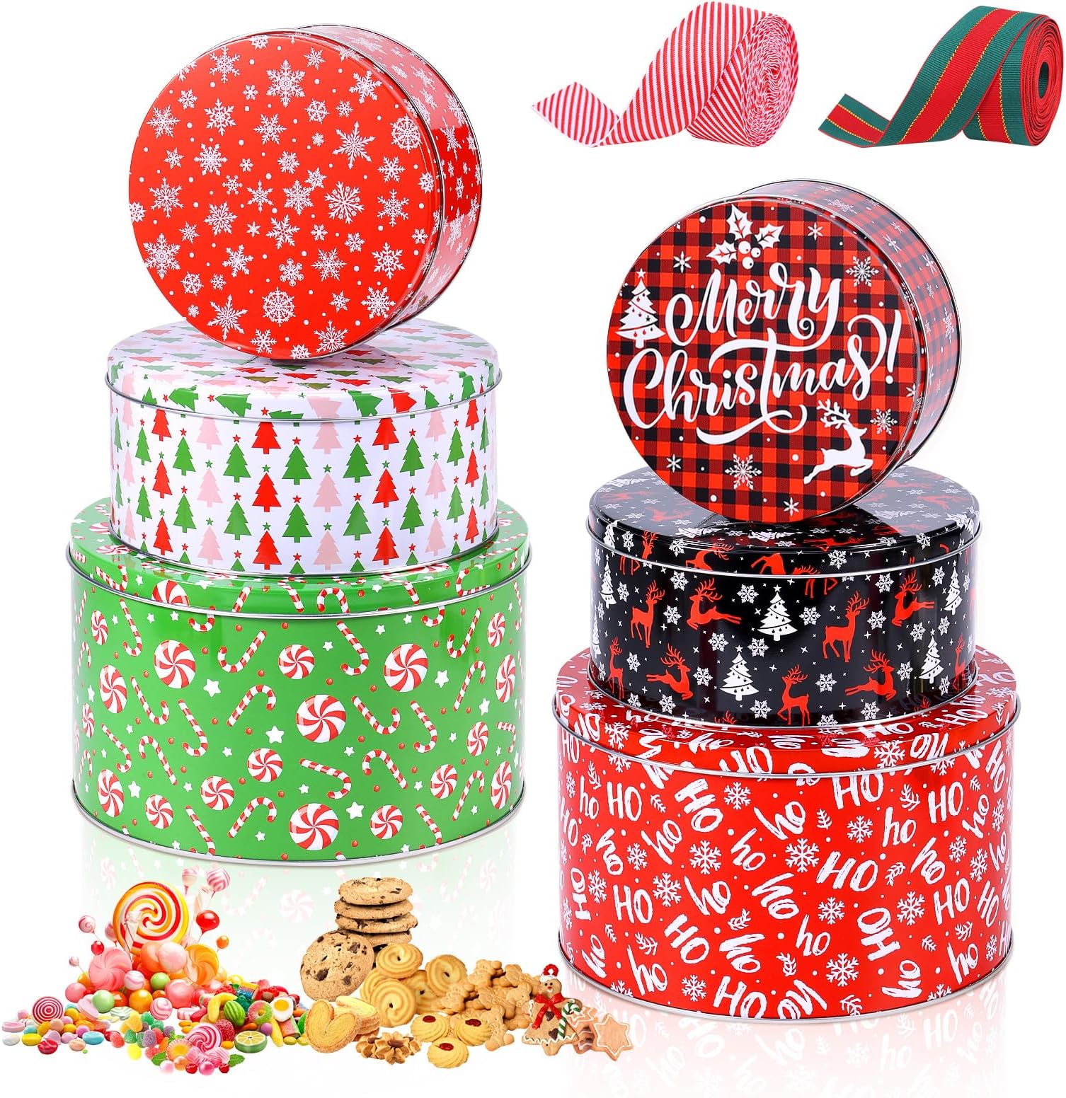 Amazon.com: Kate Spade New York Metal Cookie Tins, 3-Piece Nesting Set ...