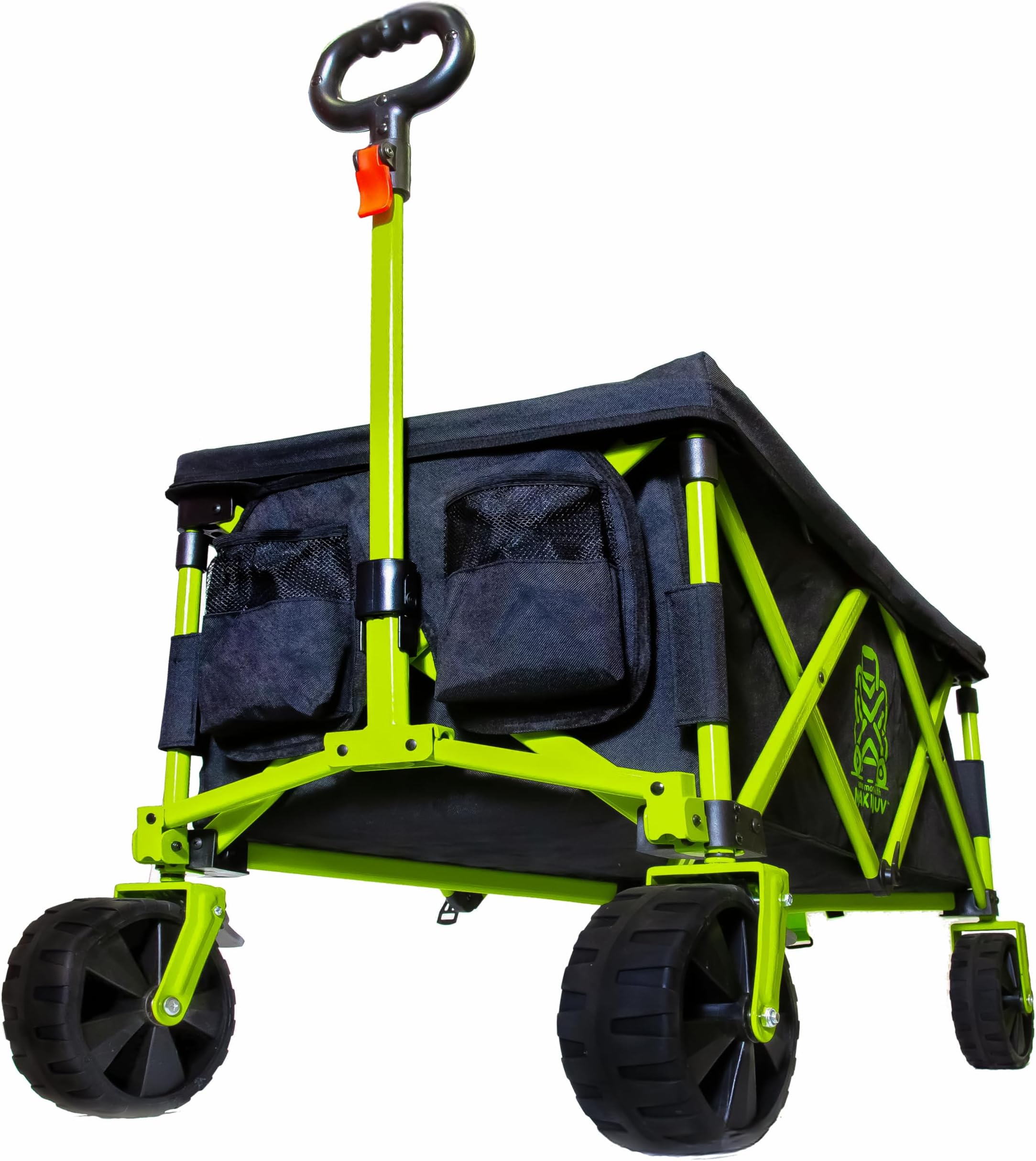 Maximuv 120kg Heavy-Duty Trolley On Wheels | Foldable Camping Cart for ...