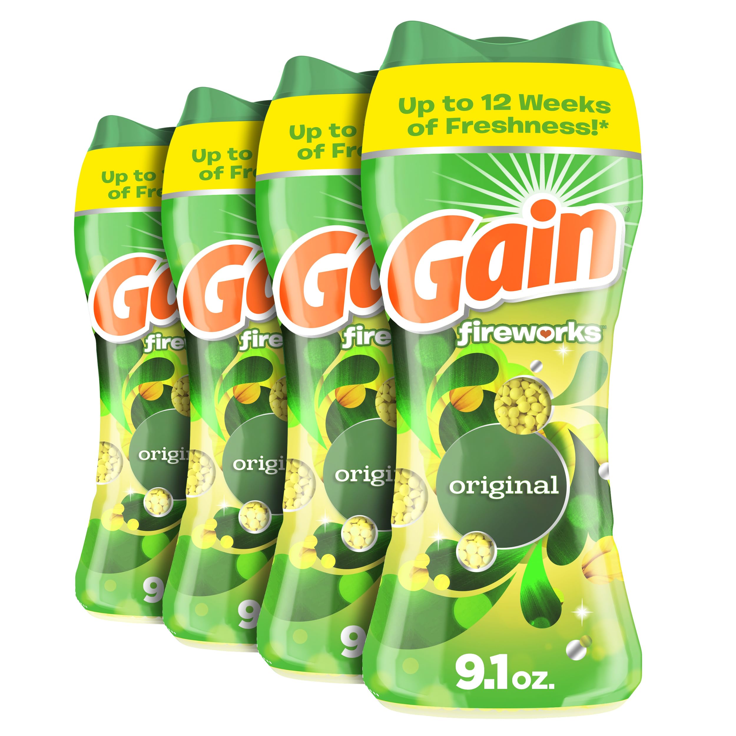 Snapklik.com : Gain Fireworks In-Wash Scent Booster Beads, Original, 9. ...