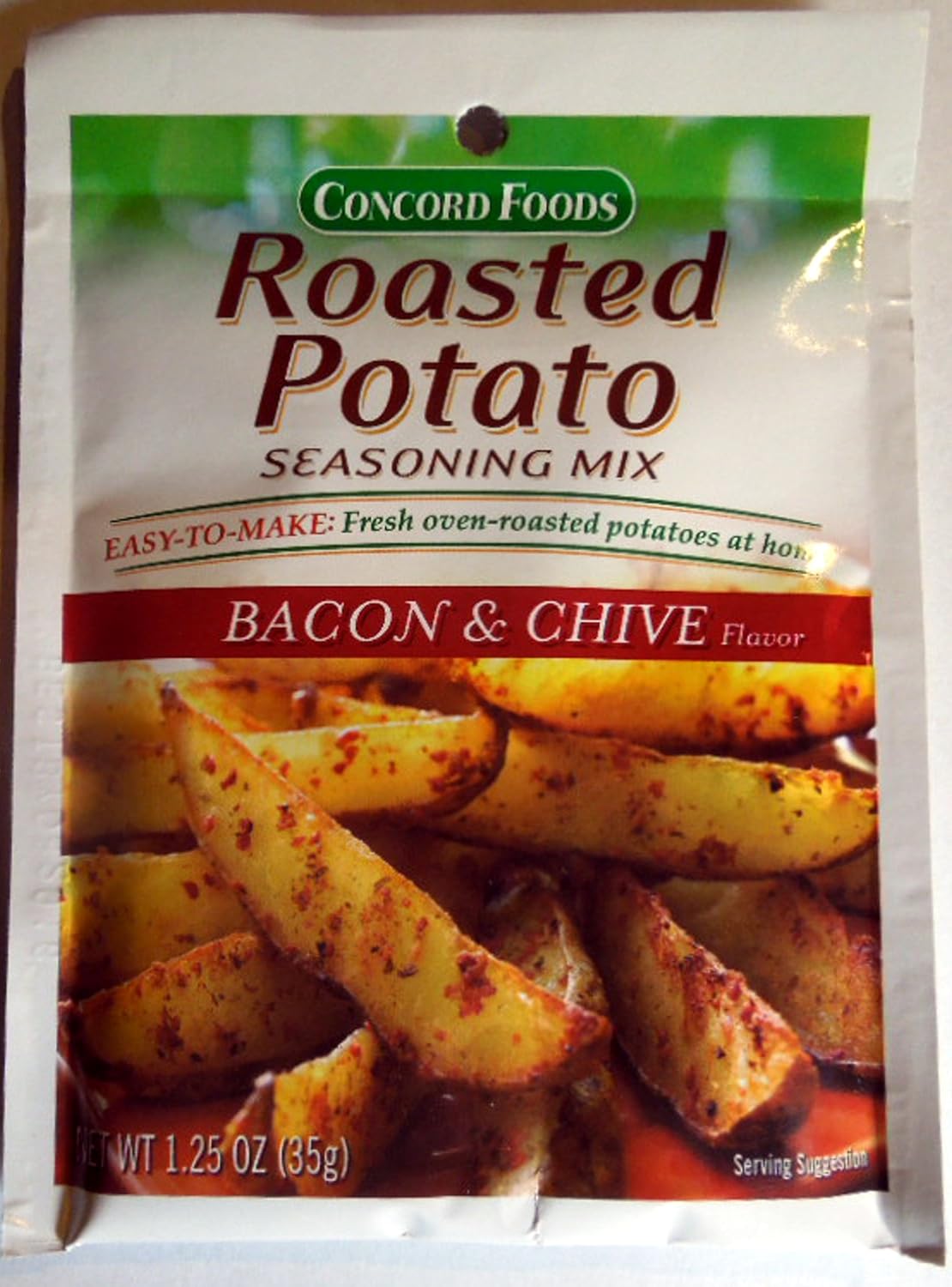 Amazon.com : Concord Foods Roasted Potato Seasoning Mix - Bacon & Chive ...