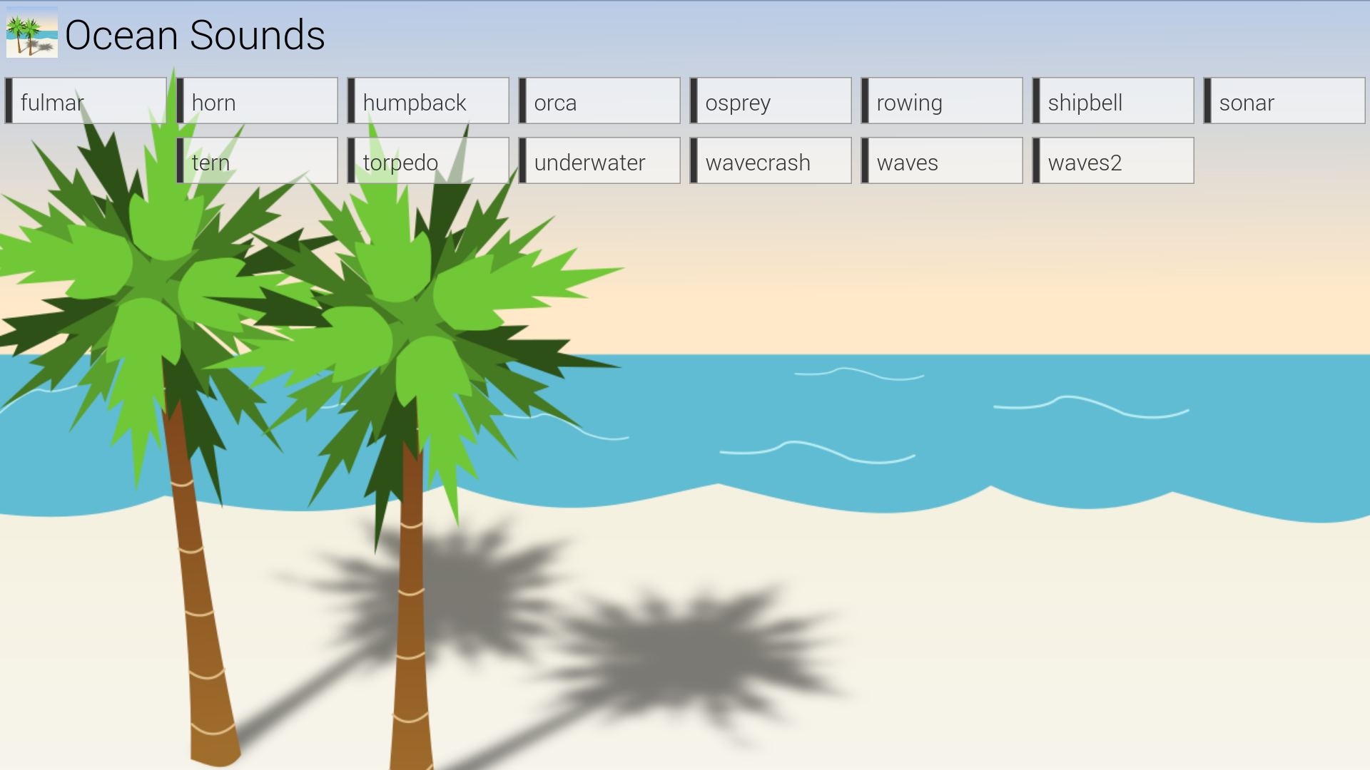 Ocean Sounds - App on Amazon Appstore