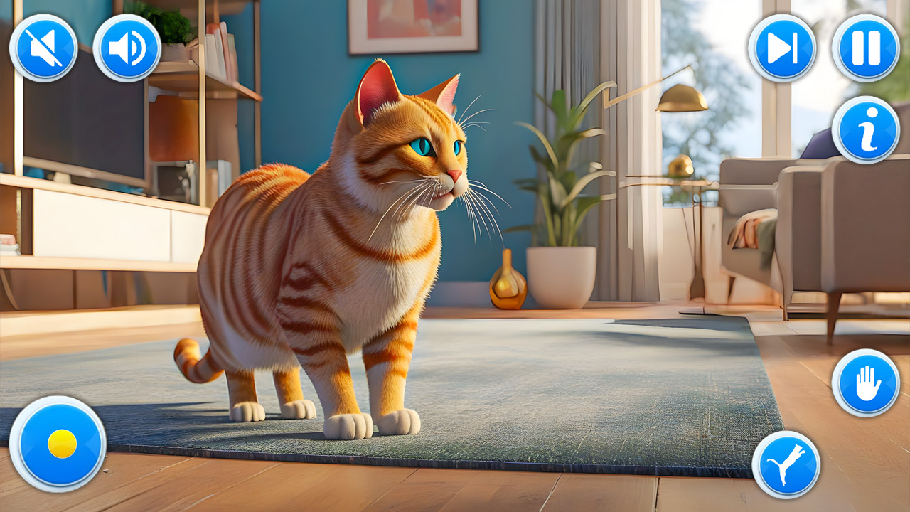 My Cute Virtual Pet Cat Simulator Game 2024: Ultimate Animal Kitten ...