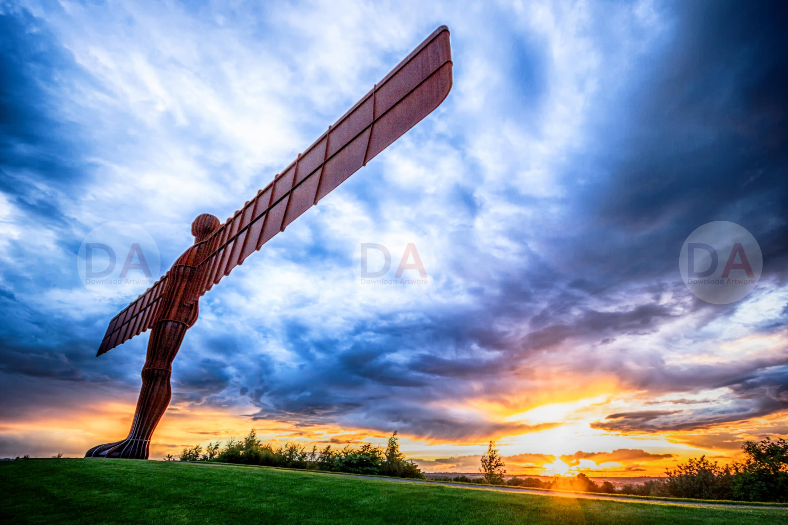 Angel Of The North Wallpaper