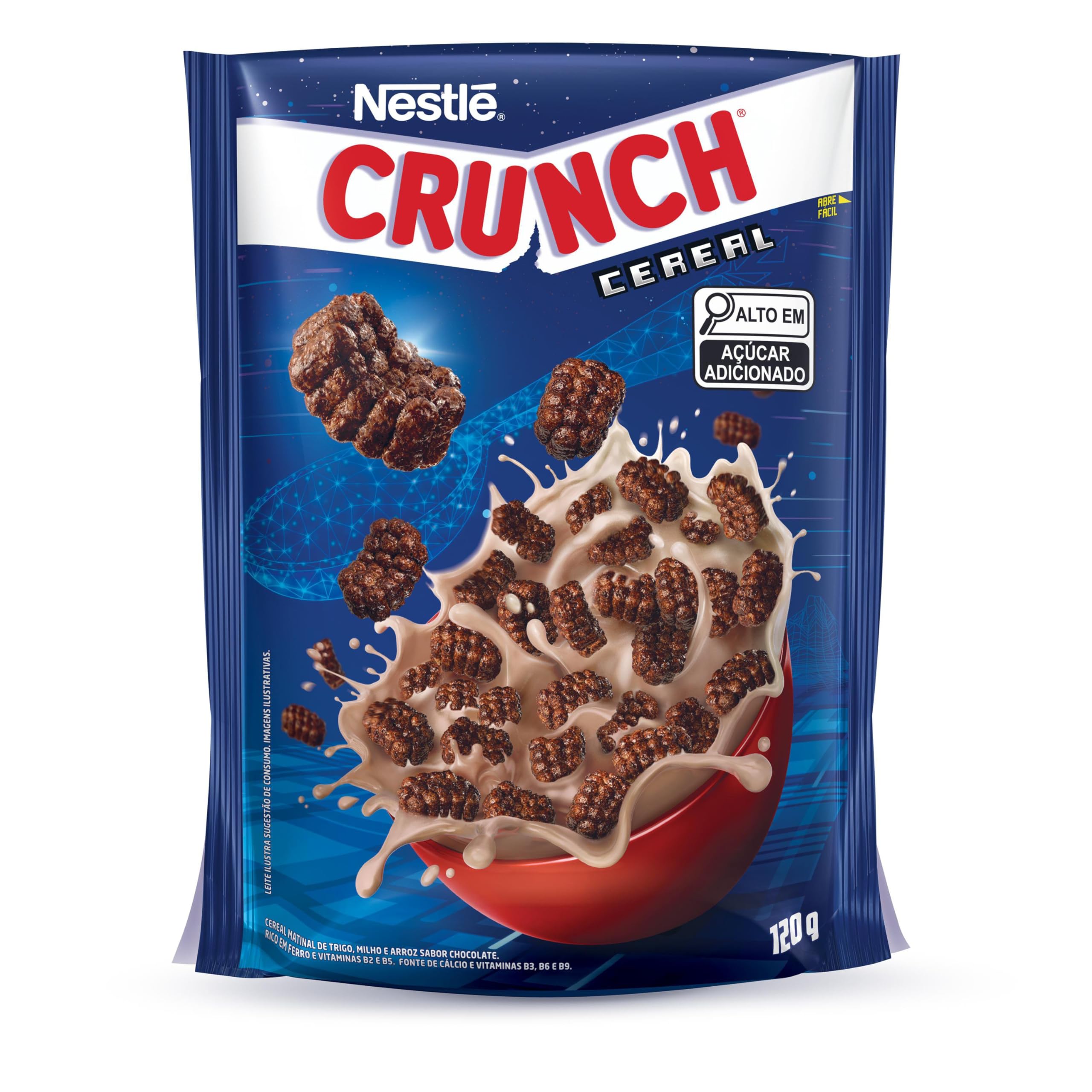 Crunch Cereal Matinal Crunch 120G Sabor : Amazon.com.br: Alimentos e ...