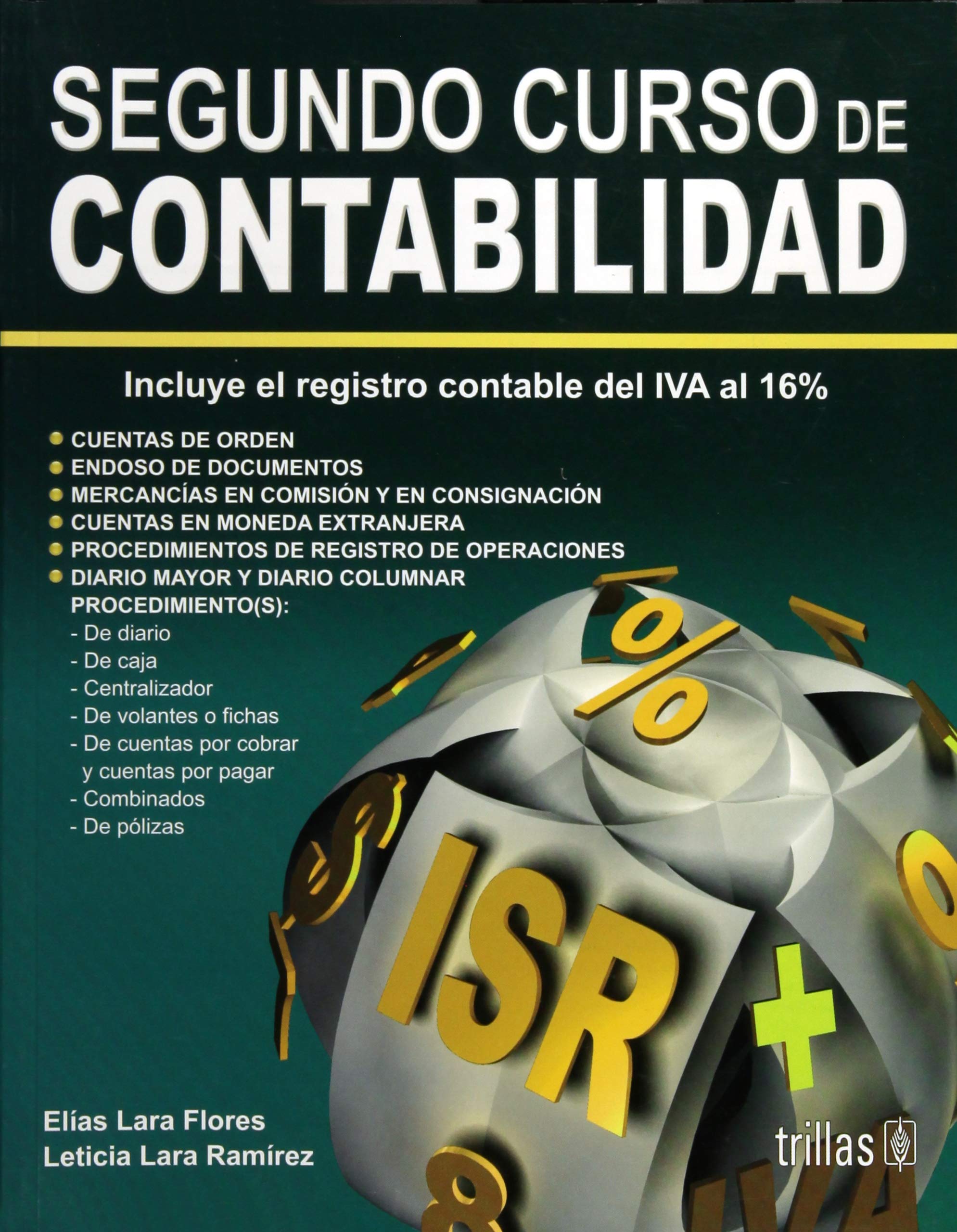 Amazon.com: SEGUNDO CURSO DE CONTABILIDAD. INCLUYE EL REGISTRO CONTABLE ...