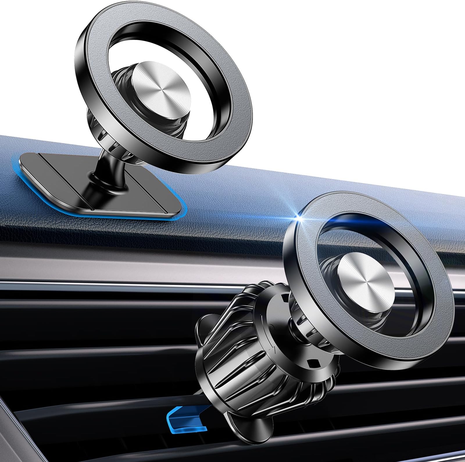 Amazon.com: for Magsafe Car Mount【20 Strong Magnets】 Magnetic Phone ...