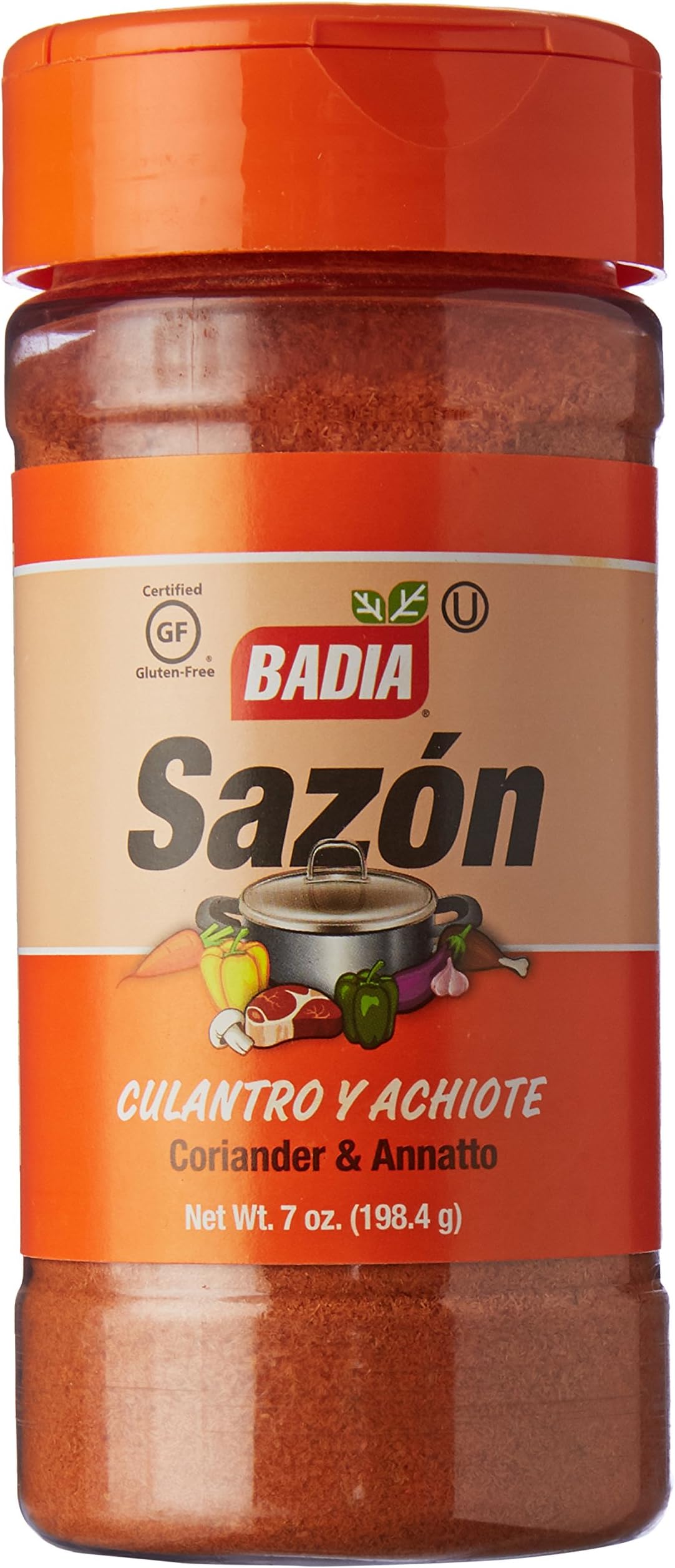 Amazon.com : Sazon with Coriander and Annatto - 7 oz - Badia Spices ...