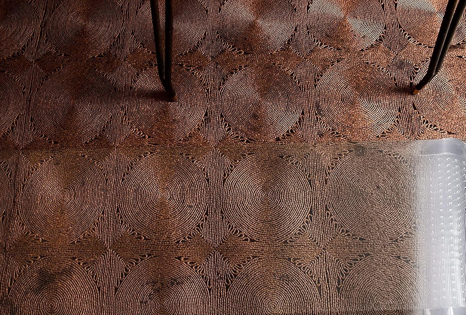 Bargain House Clear Heavy-Duty Vinyl Plastic Carpet Protector 100% ...