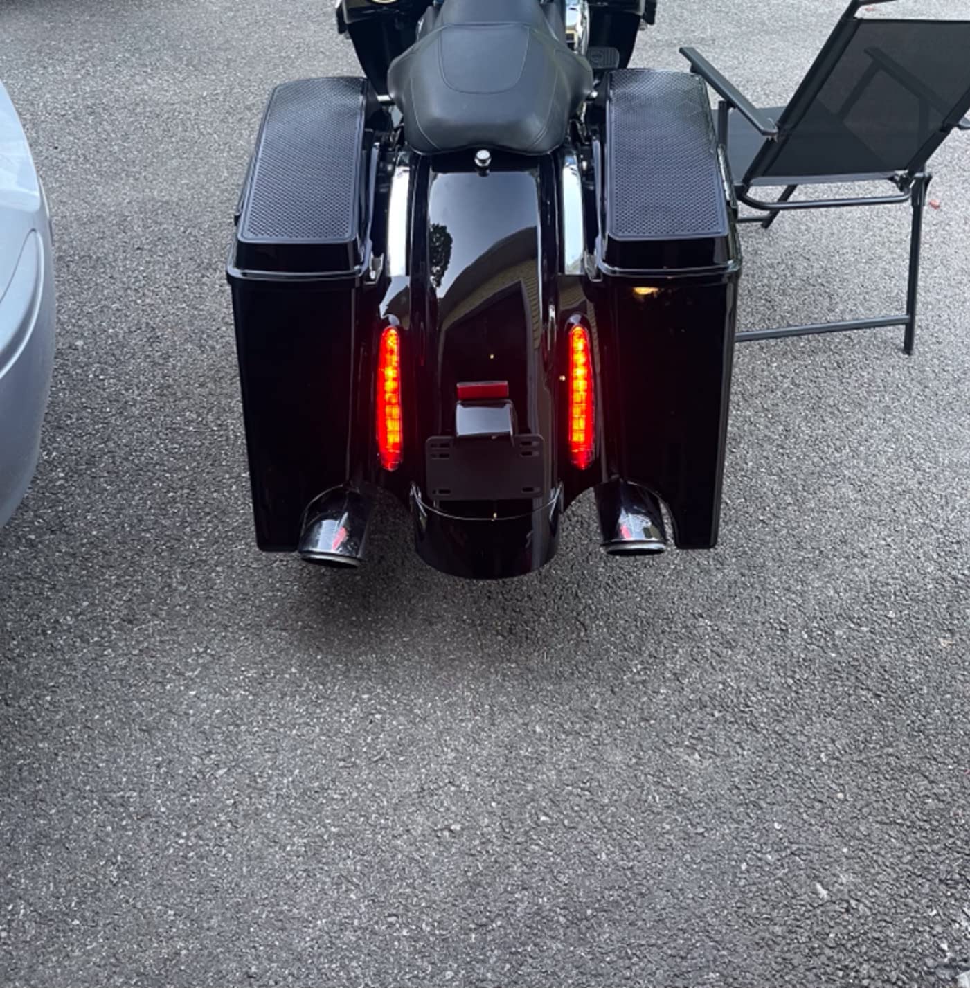 Amazon.com: TCT-MOTORPARTS LED Rear Fender System w/Lights Fit for ...