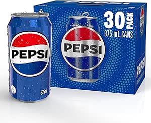 Pepsi Regular Soft Drink, 30 x 375ml : Amazon.com.au: Pantry Food & Drinks