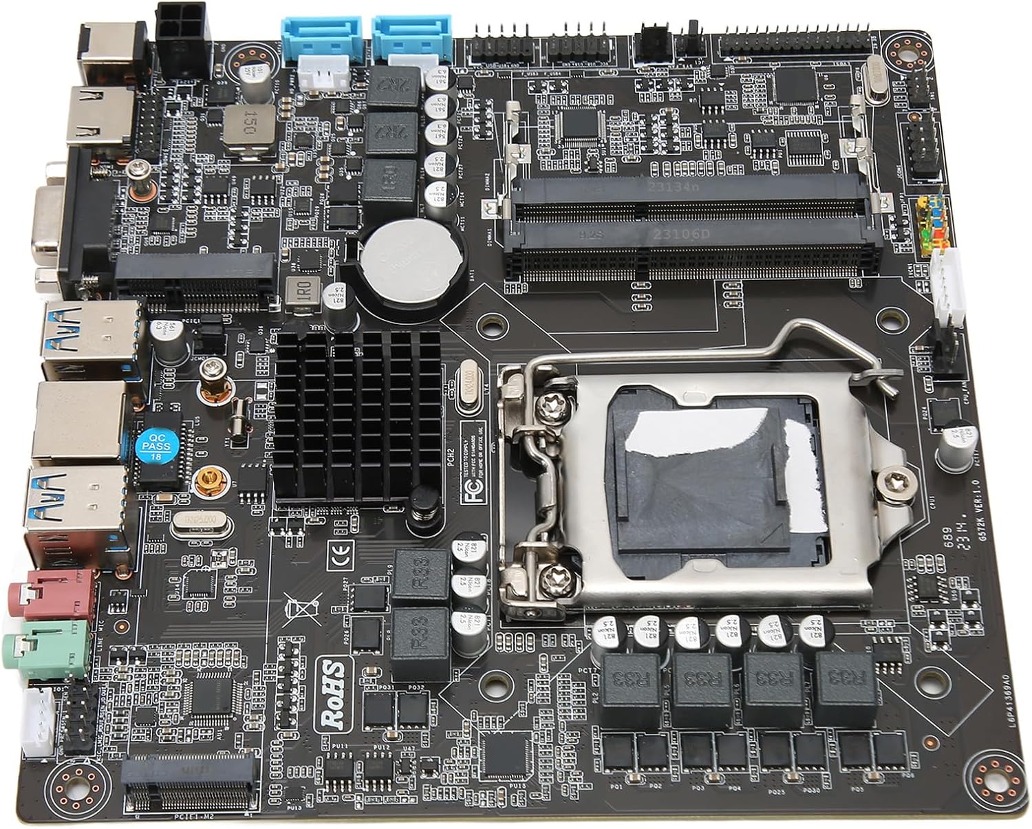 Amazon.com: Micro ITX LGA 1151 Motherboard, B250 Channel DDR3 ...