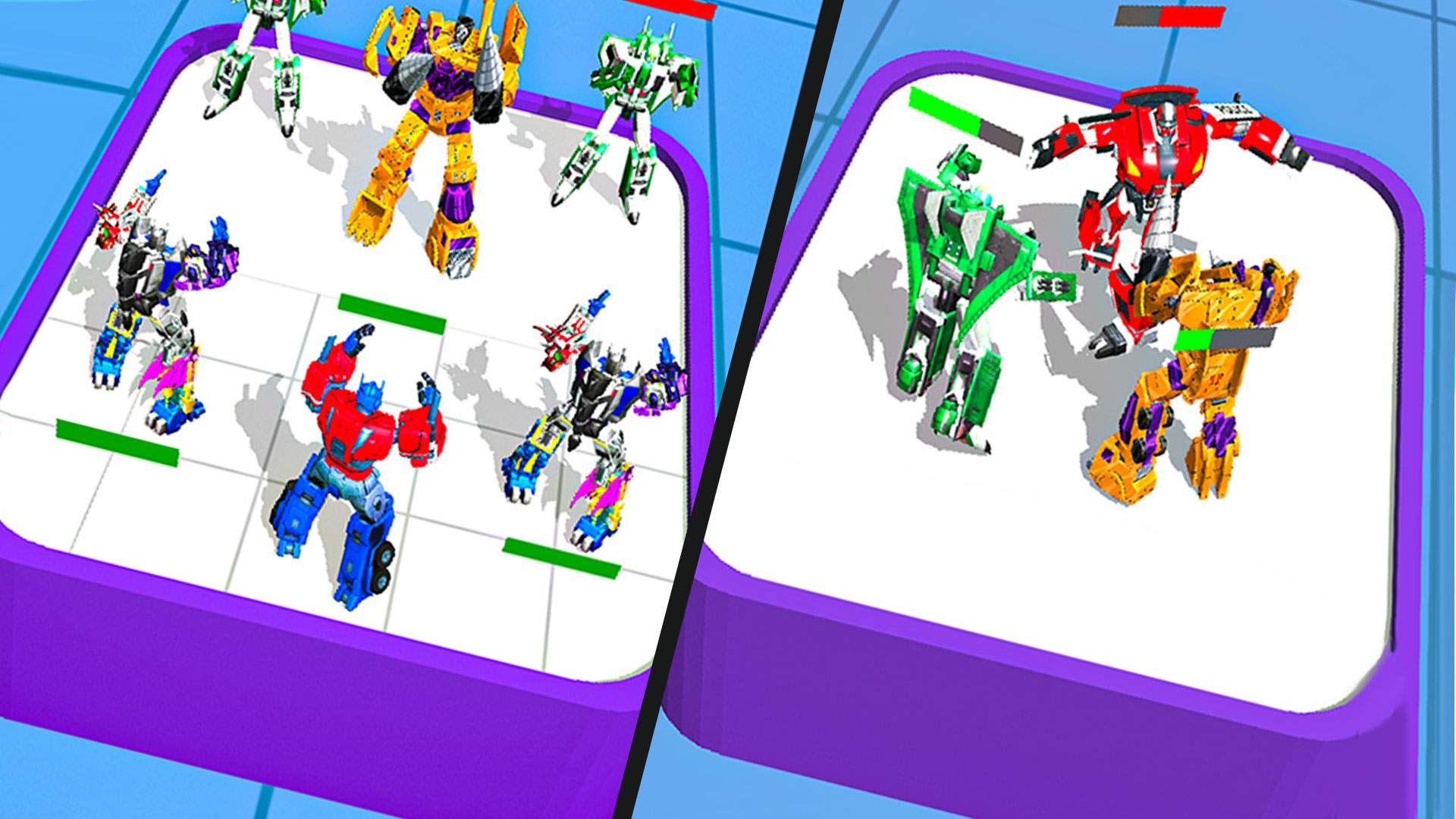 Merge Superhero Robot Battle! Robot Transform Monster Fight Master ...