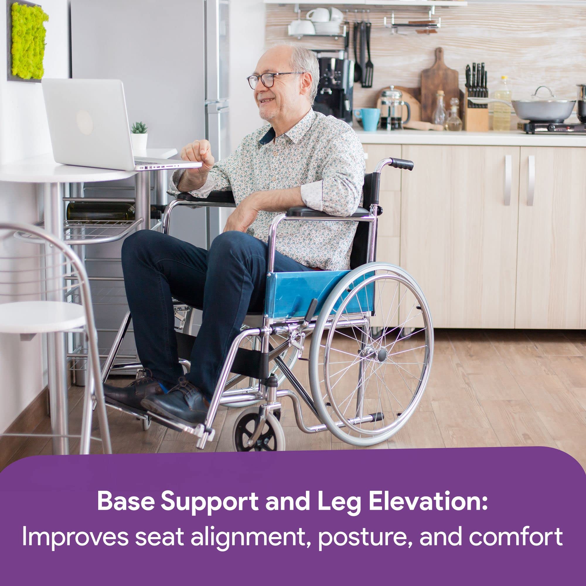 Snapklik.com : Wheelchair Leg Rest Extenders - Prevents Foot Drop And ...