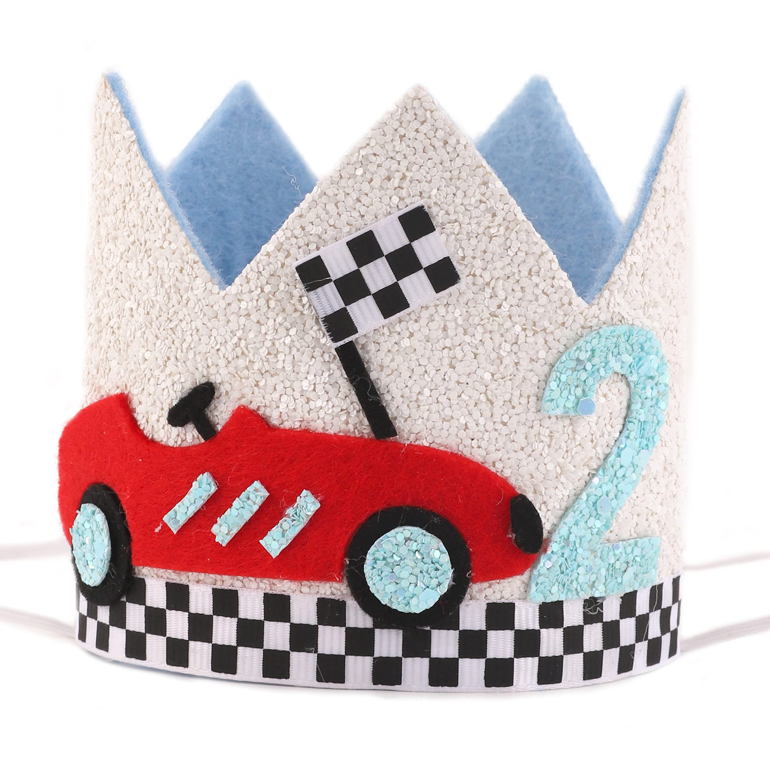Buy Mcqueen Birthday Crown For Birthday Party- Race Car Birthday Crown ...