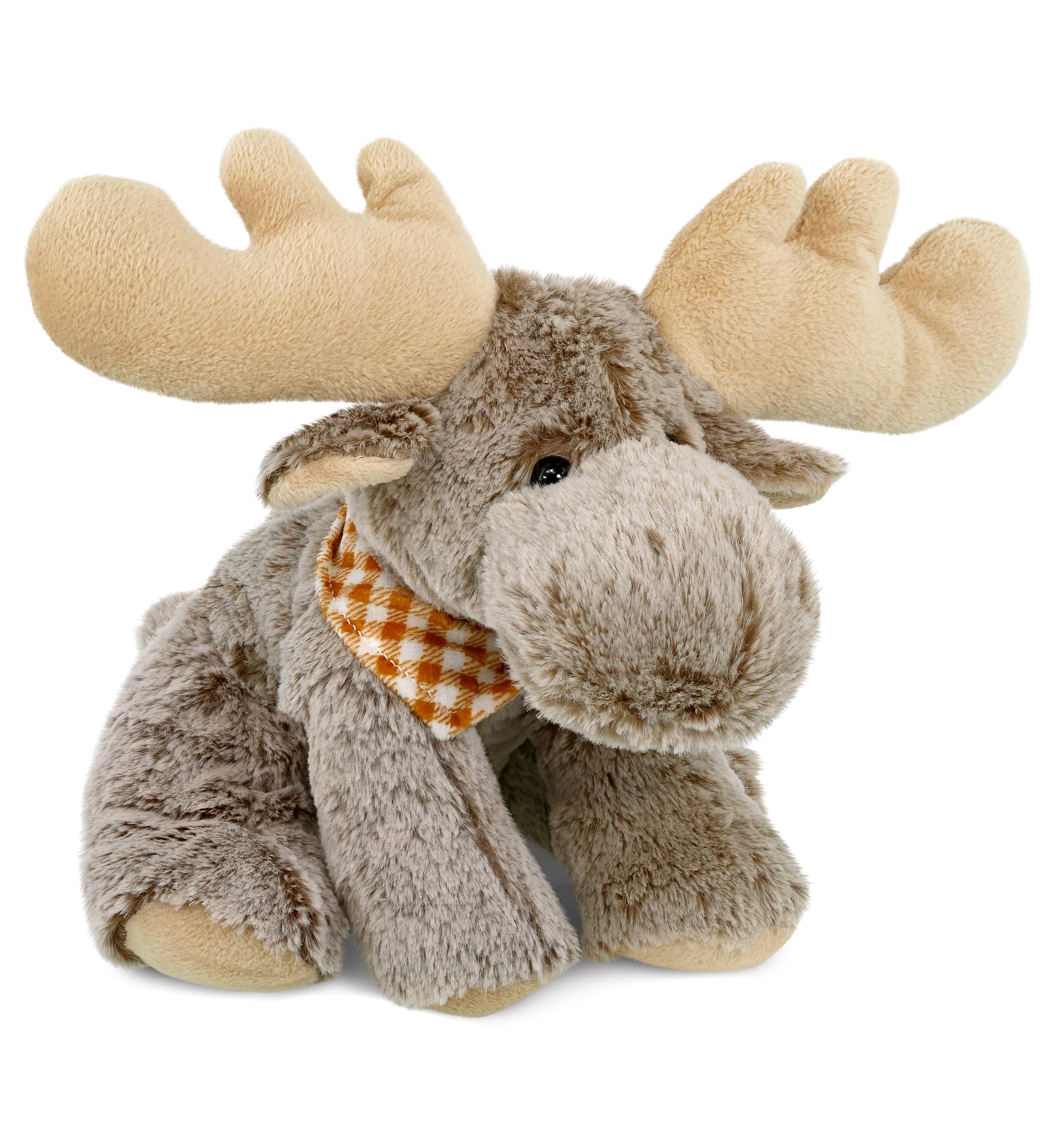Amazon.com: DolliBu Plush Moose Stuffed Animal - Soft Plush Huggable ...