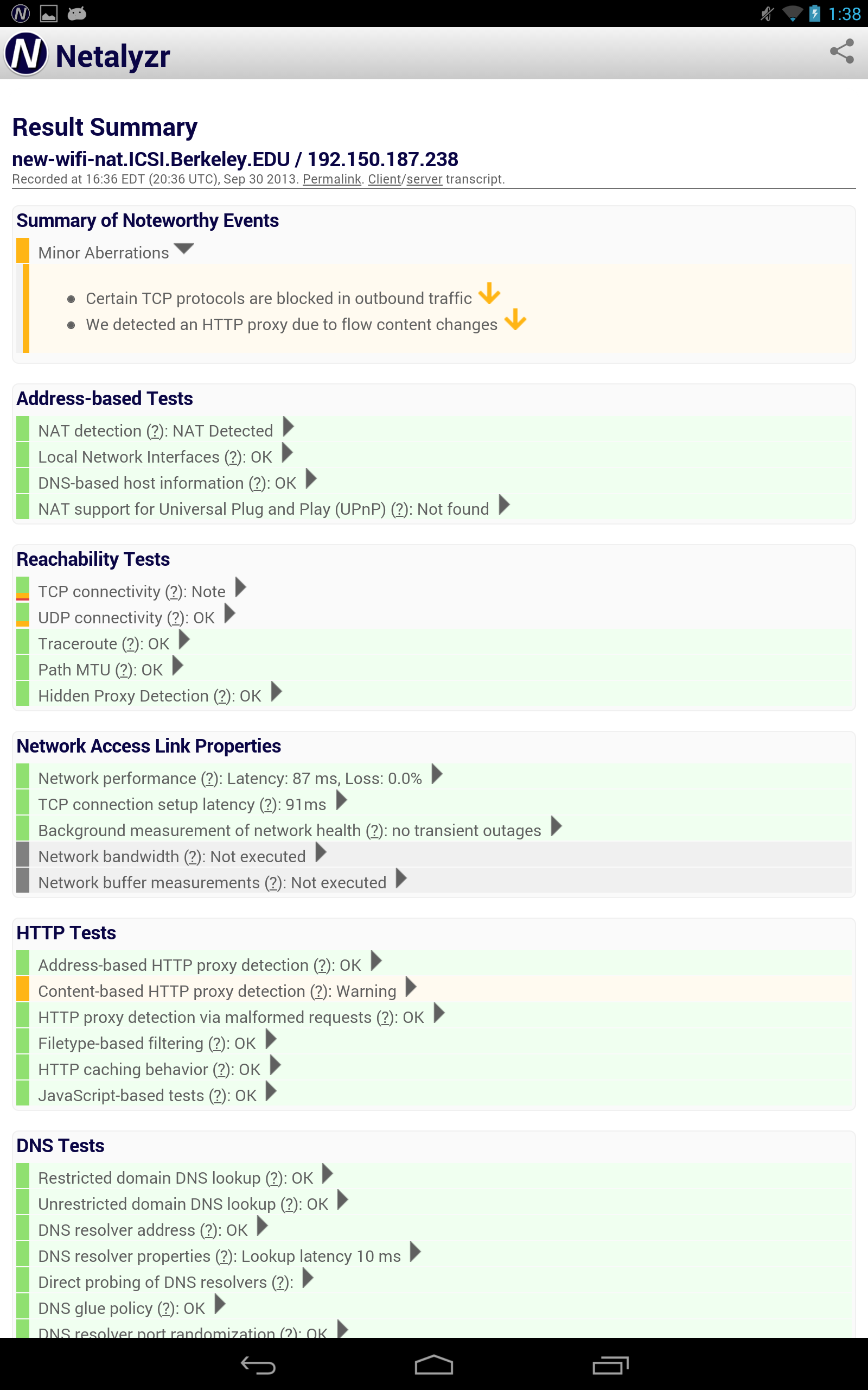 Netalyzr:Amazon.de:Appstore for Android