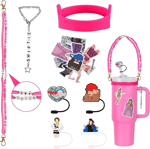 Amazon.com: Stanley Cup Accessories Set Including 4pcs 10mm Stanley ...