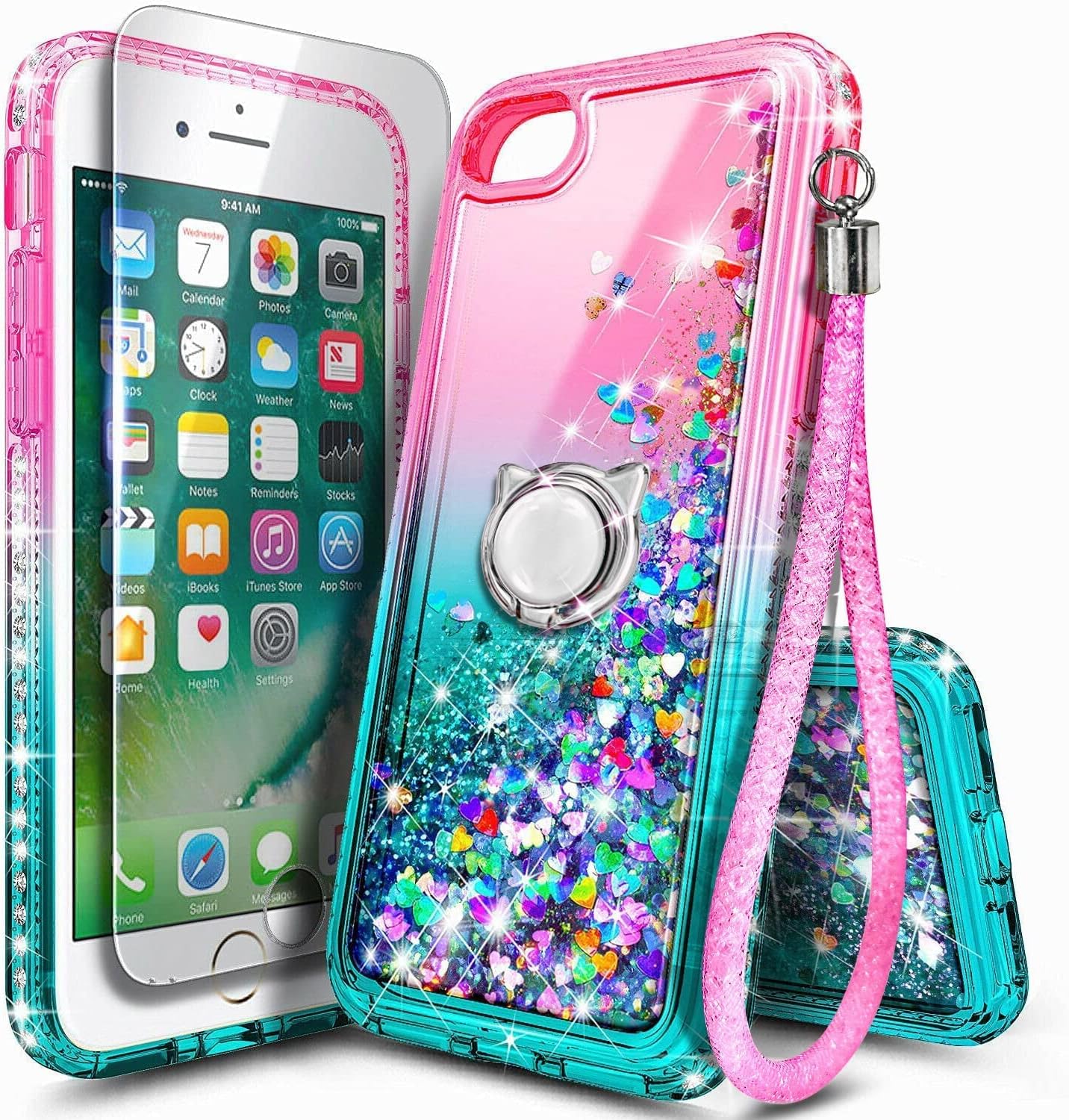 Amazon.com: ULAK iPhone SE Case Clear (2016 Edition), iPhone 5s case ...