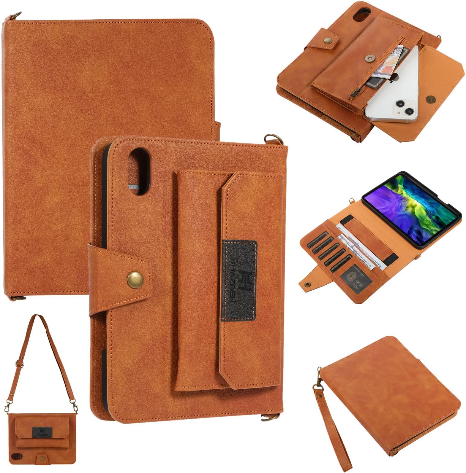 Amazon.com: KHOMO Universal Padfolio Case - Portfolio Organizer for ...