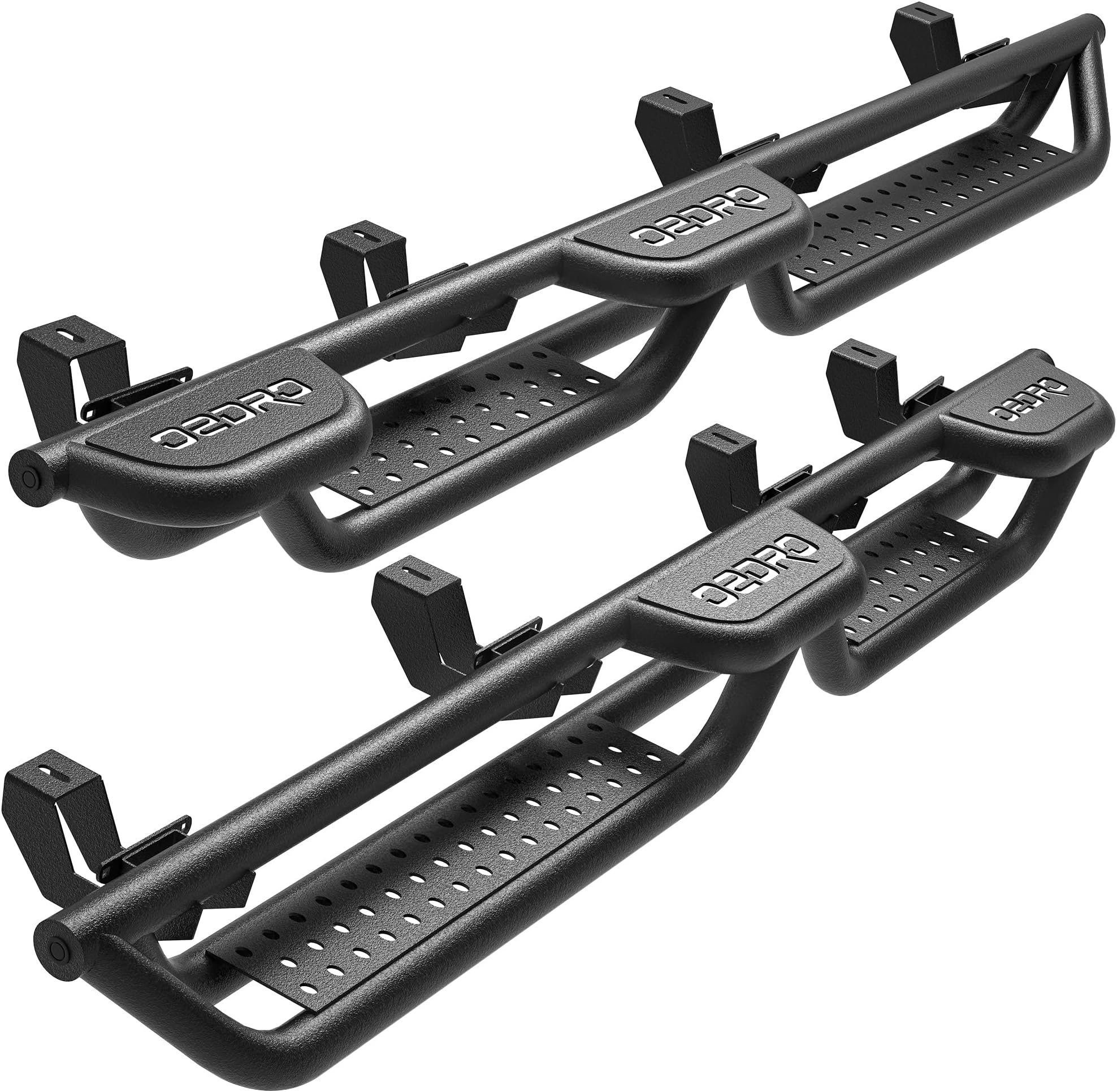 Amazon.com: EYOUHZ Gladiator JT Two Stairs Design Running Boards (Wheel ...