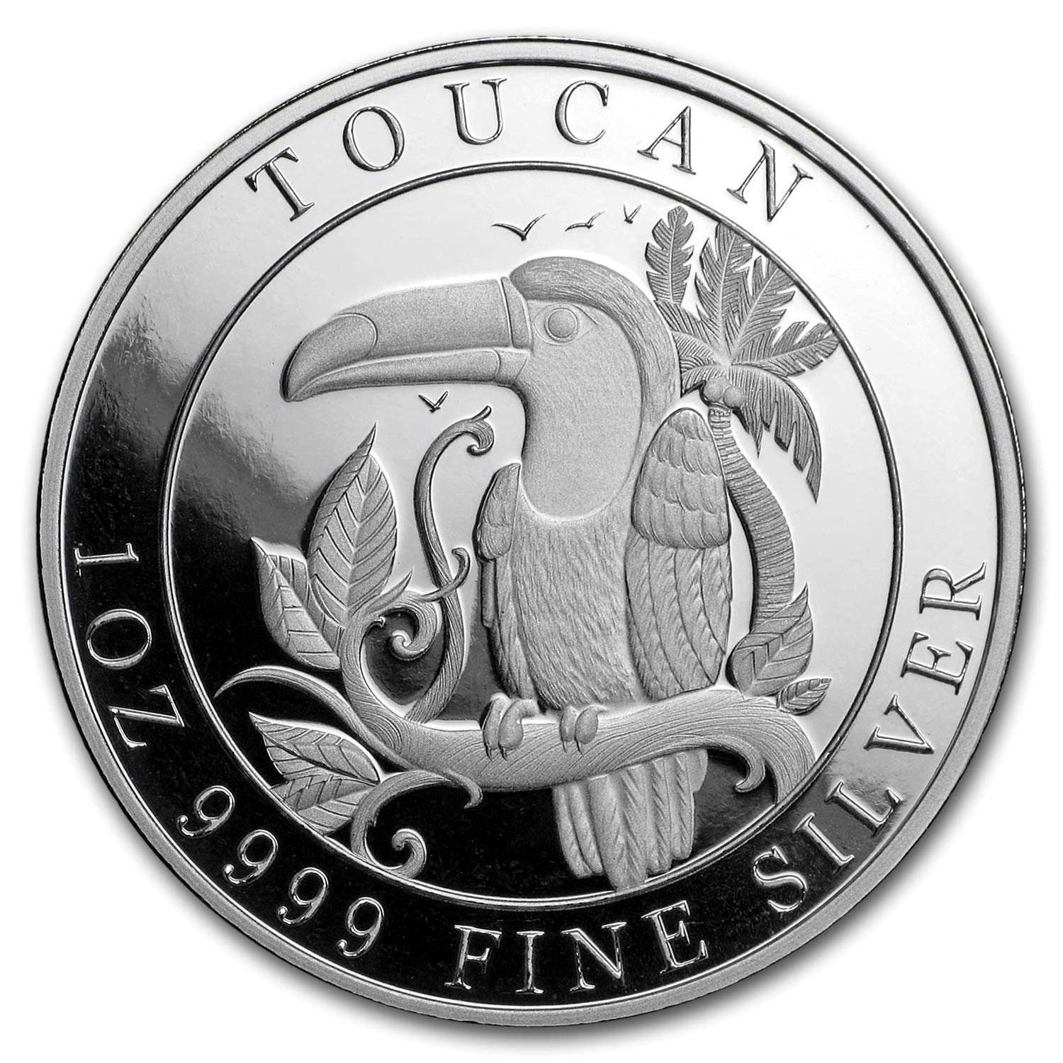 2018 EE Niue 1 oz Silver Toucan Proof 1 OZ Brilliant Uncirculated at ...