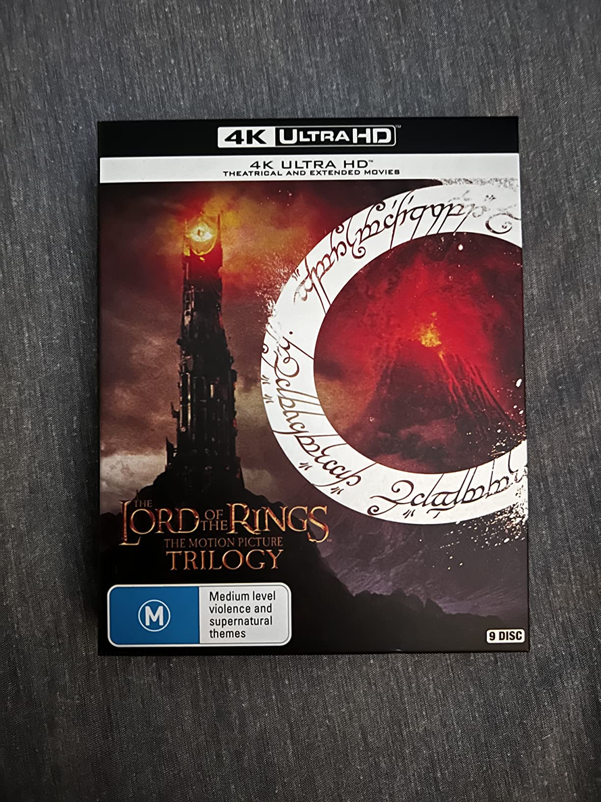 Lord of the Rings Trilogy [Extended & Theatrical Editions] (4K Ultra HD ...