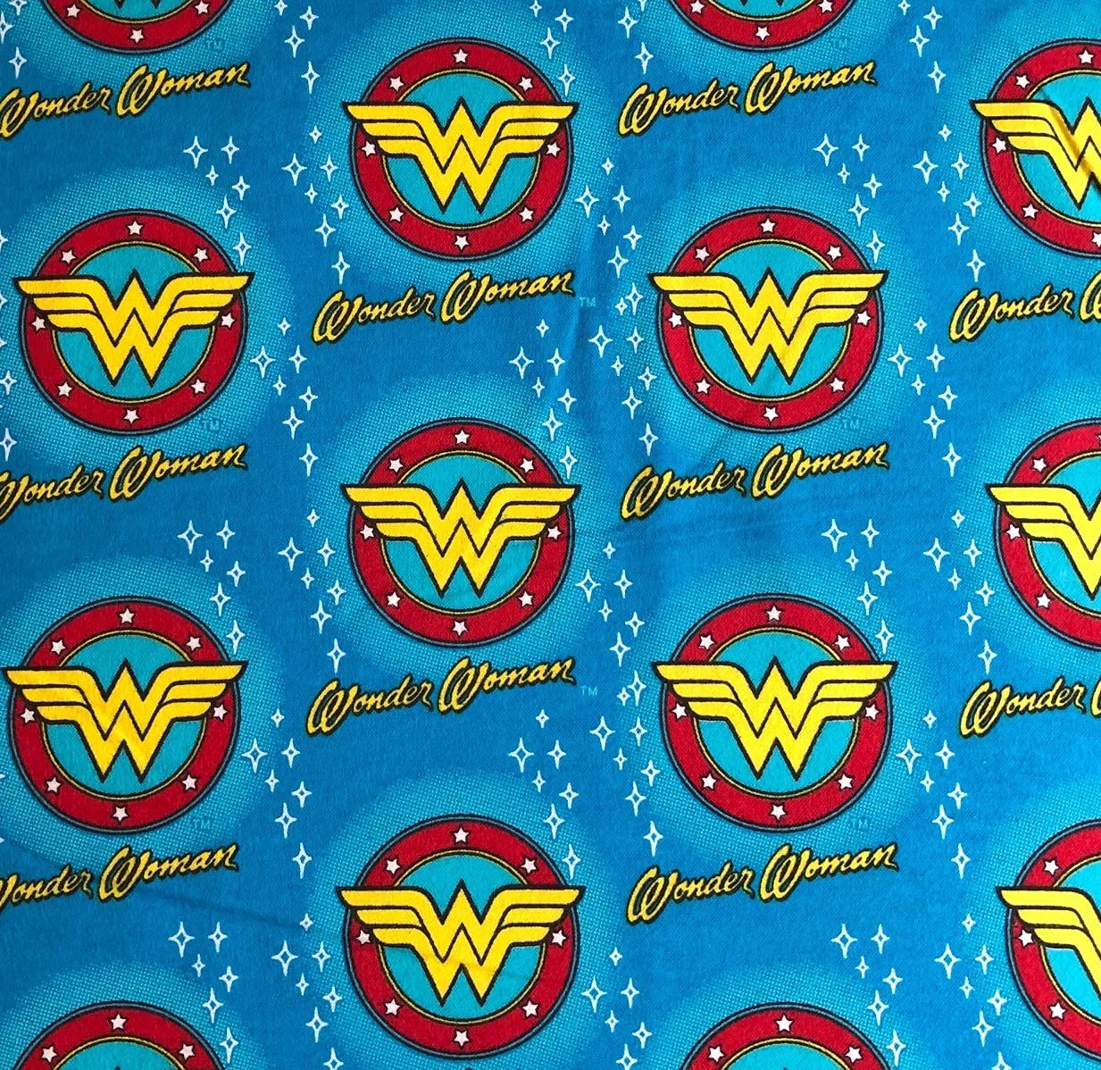 Wonder Woman Fabric By The Yard
