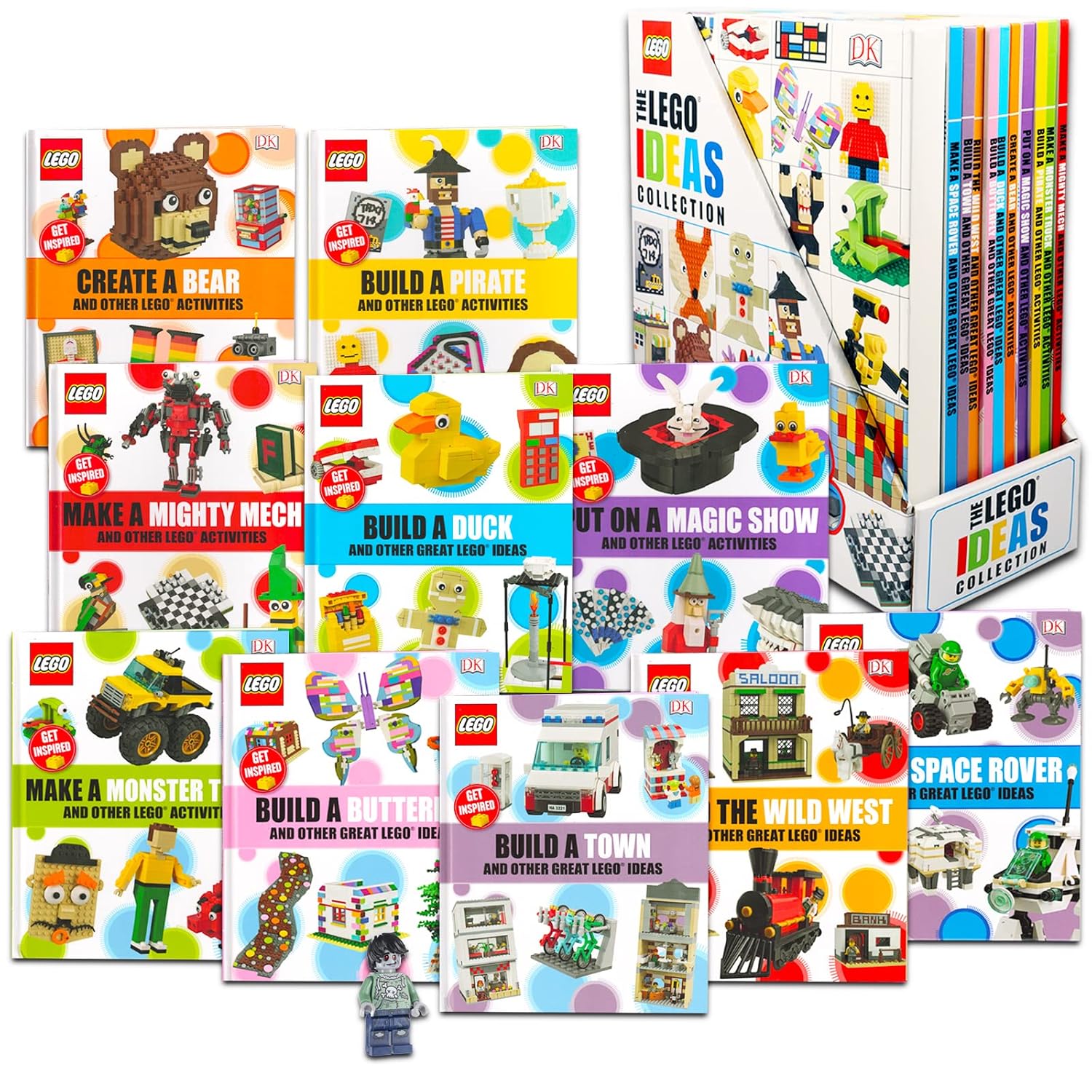 Lego Idea Books for Kids 5-7 - Bundle with 10 Lego Idea Books for Kids ...