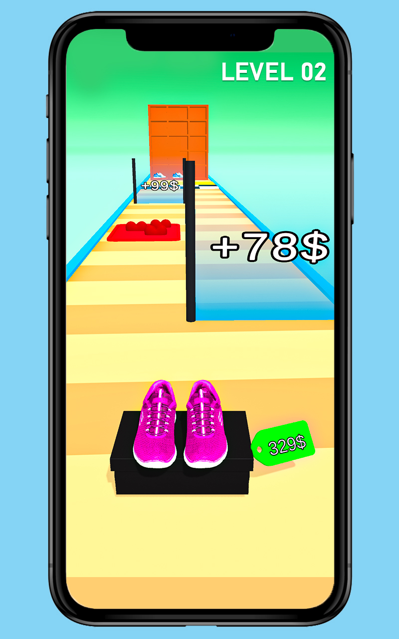 Shoes Run Evolution! Sneaker Luxury Runner Shoe Race 3D - Sneaker Art ...