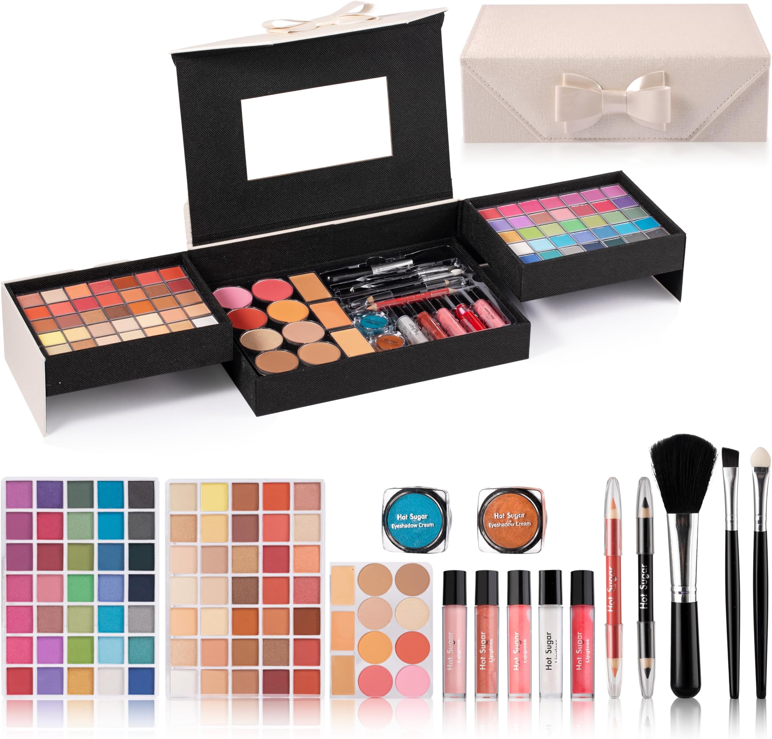 Amazon.com : Hot Sugar Girls Makeup Kit for Teenagers, Beginner Makeup ...