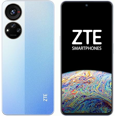 ZTE Axon 40 SE 6 GB Ram128 GB Triple Cámara Liberado Azul : Amazon.com ...