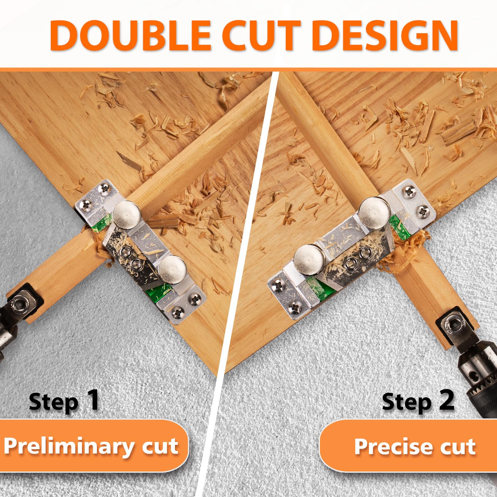 Snapklik.com : Double Cutting Dowel Maker Jig Kit Carbide Inserts ...