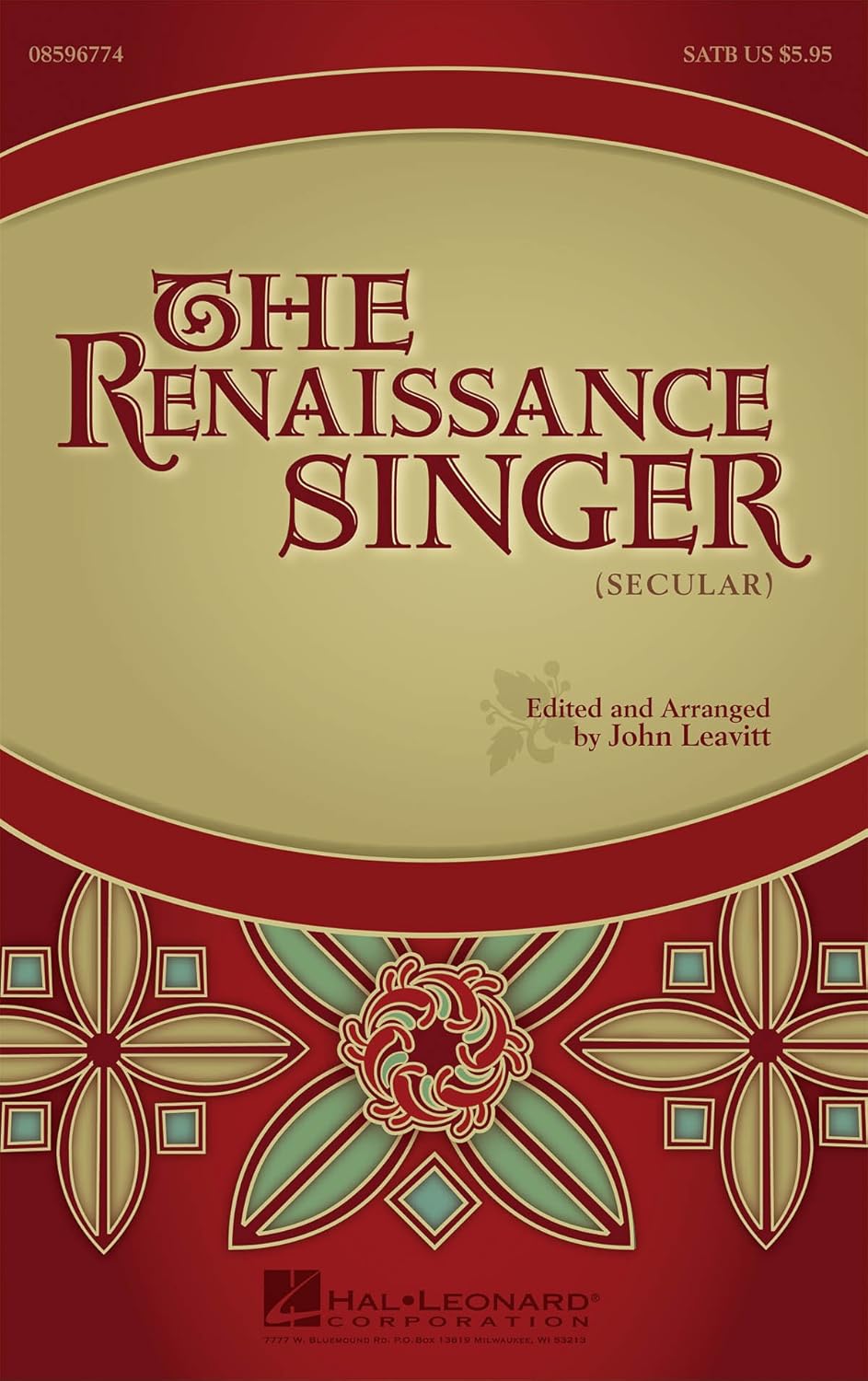 THE RENAISSANCE SINGER CHANT: John Leavitt: 9781423425335: Amazon.com ...