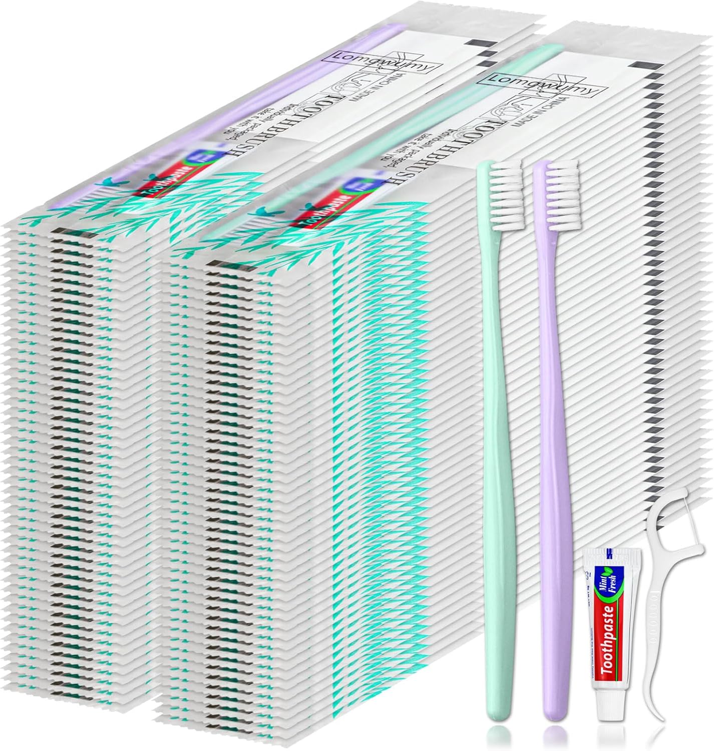 Amazon.com: Disposable Toothbrushes, Toothbrush And Toothpaste ...