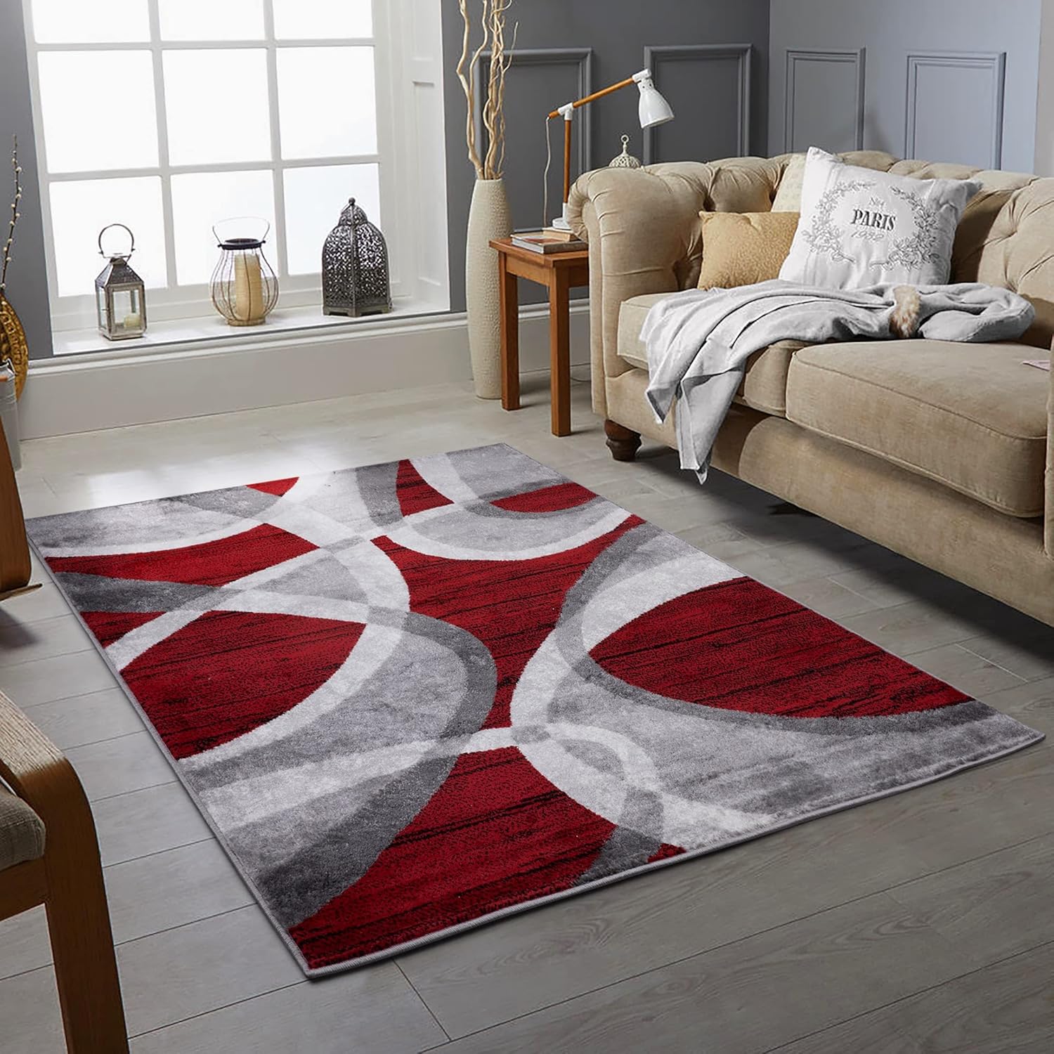 Rugstore shop Extra Large Thick Geometric Area Rugs Bedroom Living Room ...