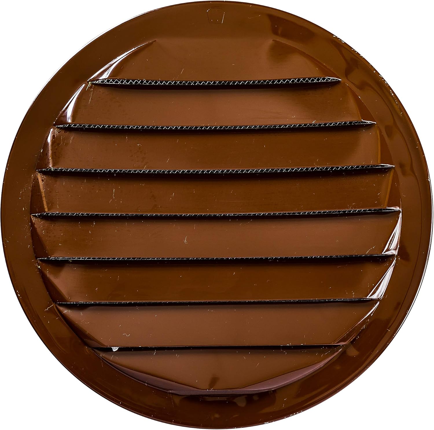 Amazon.com: Maurice Franklin Louver-6" Round Brown Aluminum Louver with ...