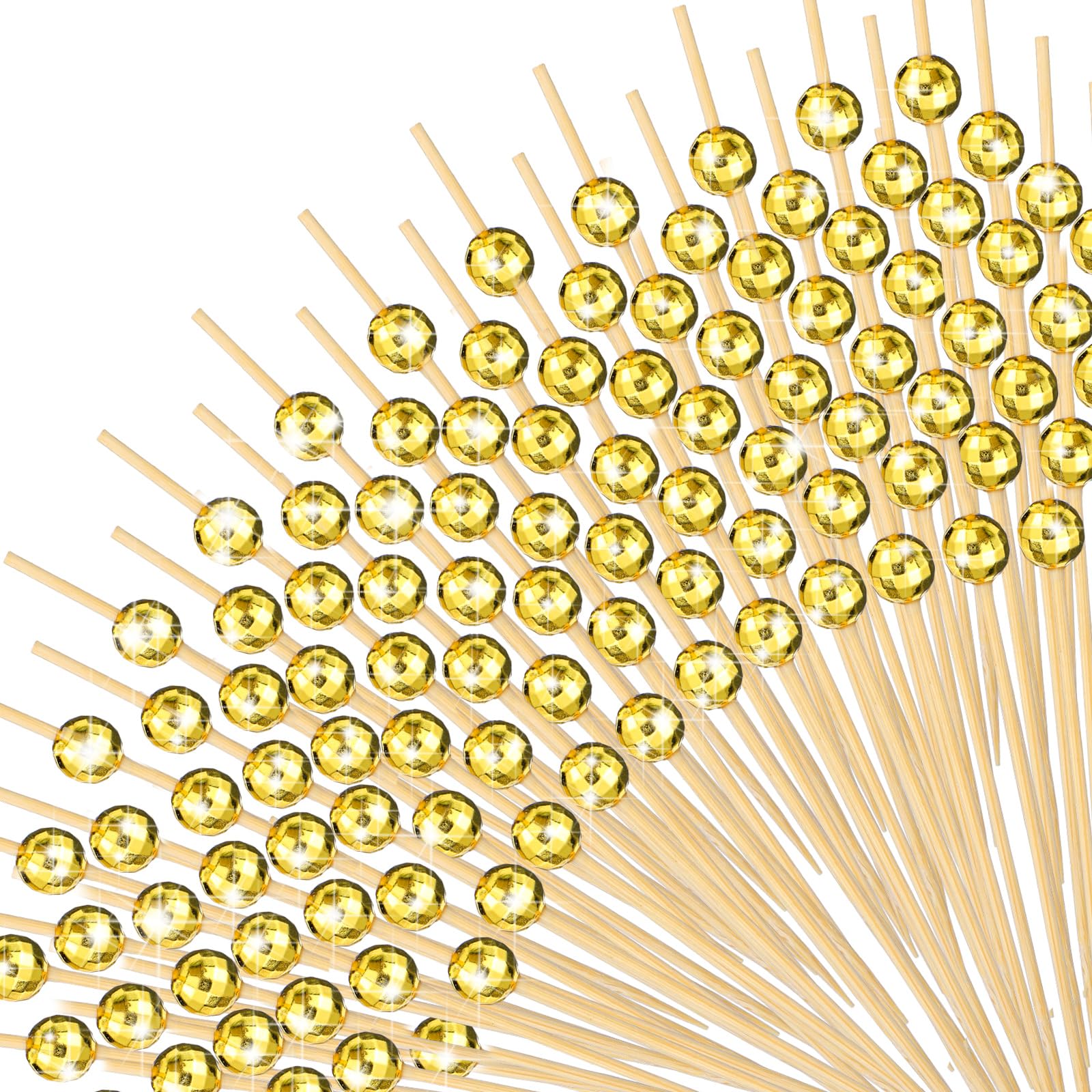 Snapklik.com : Hushee 300 Pcs Cocktail Picks Disco Ball Decorative ...