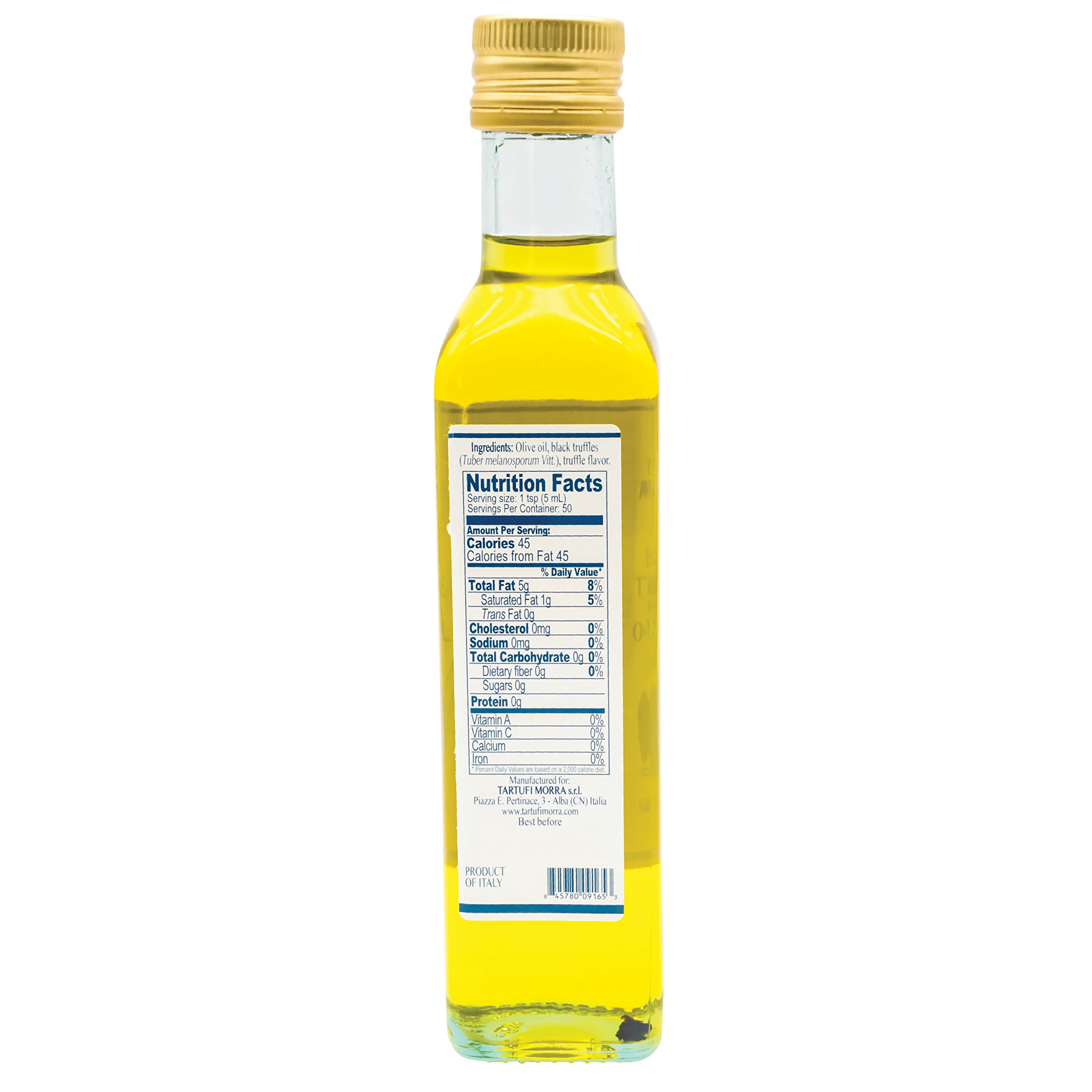 Italian Black Truffle Flavored Oil - Tartufi MORRA from Alba - Gocce Di ...