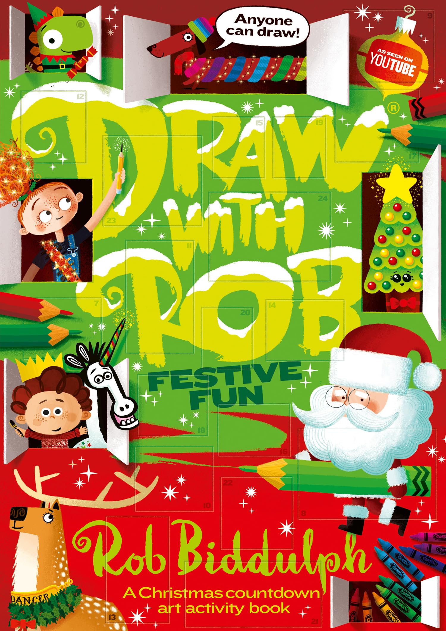 Draw With Rob: Festive Fun: The brand new fabulously festive Christmas ...