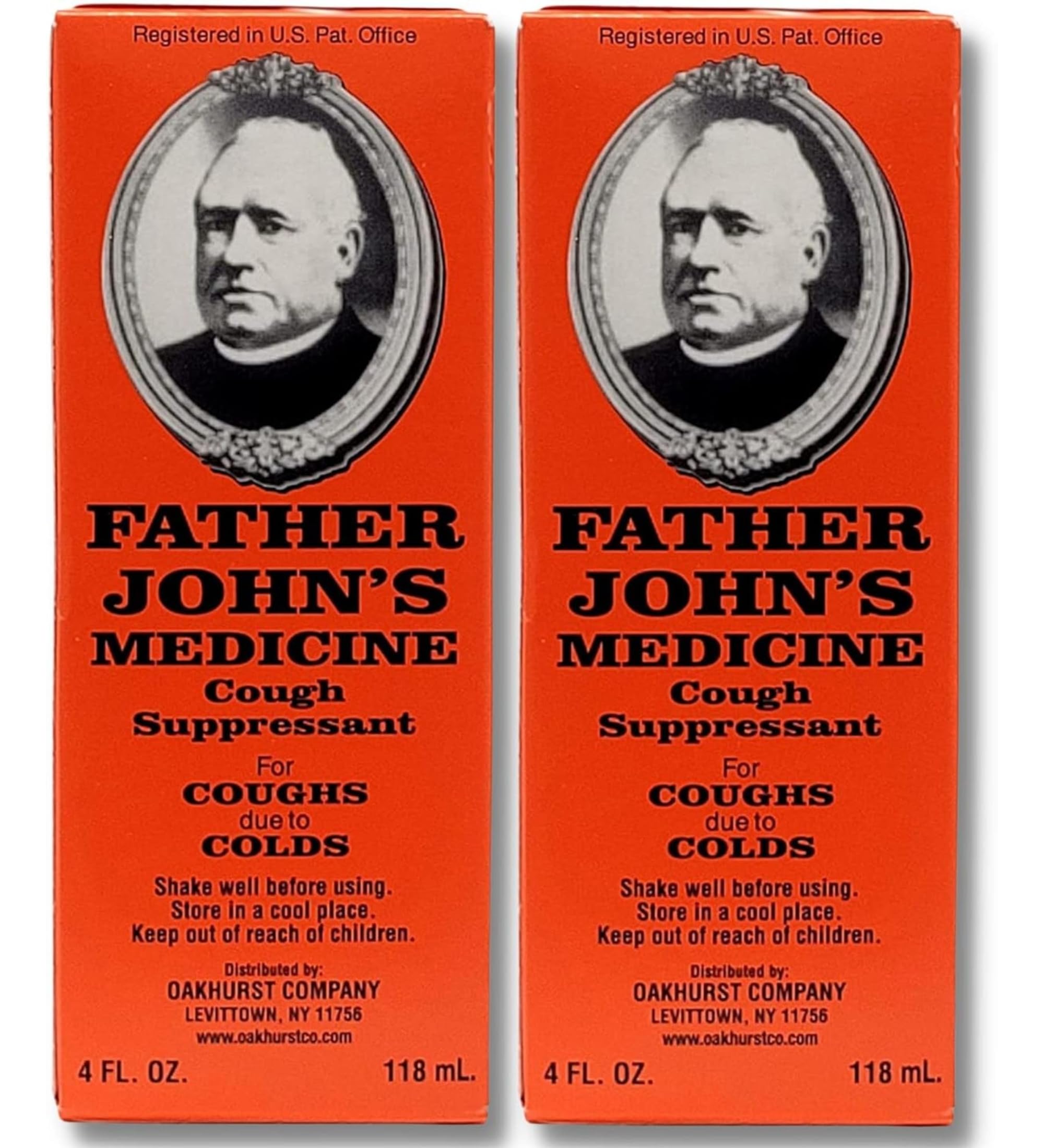 Amazon.com: FATHER JOHN'S Cough Medicine, Cough Syrup for Adults and ...