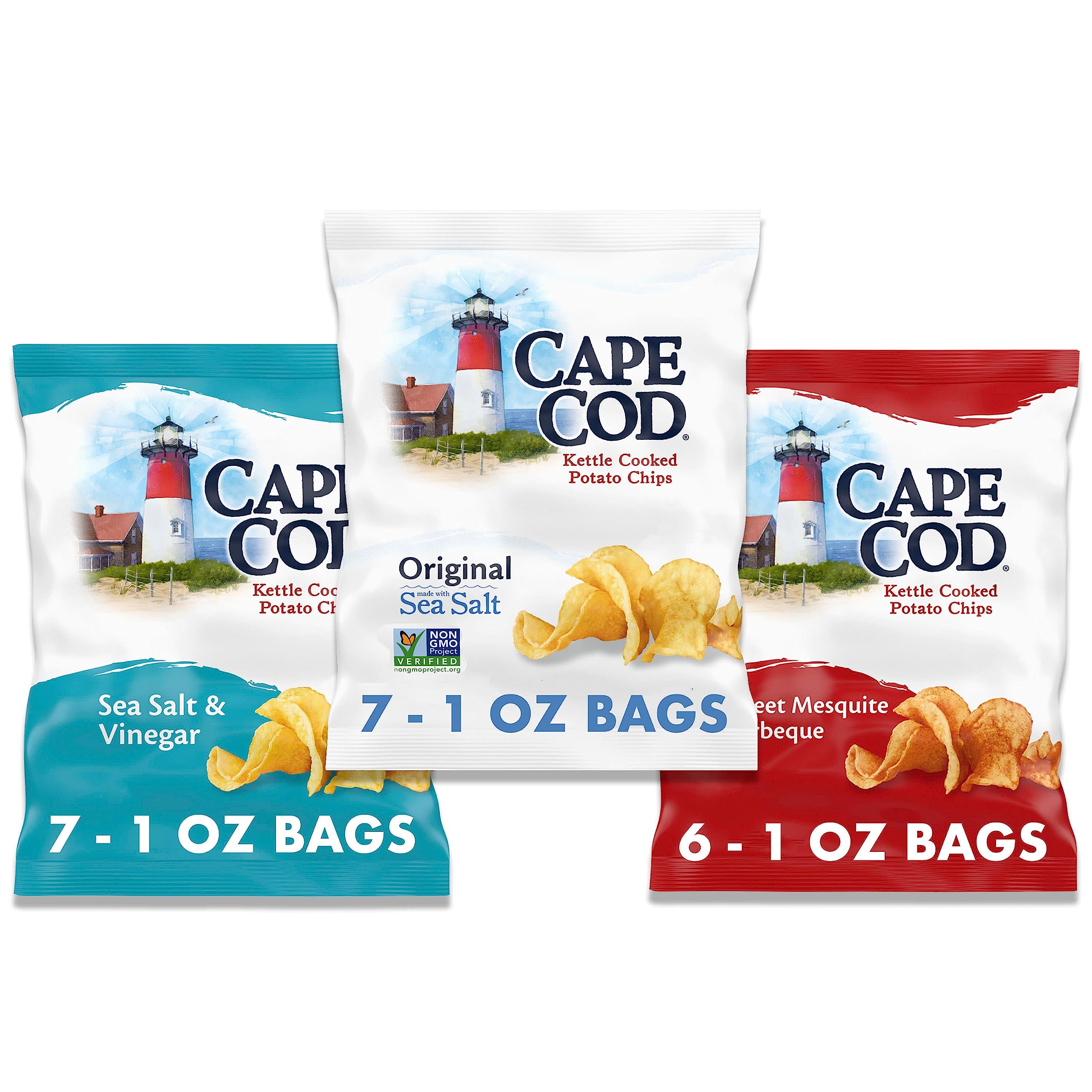 Snapklik.com : Cape Cod Potato Chips Variety Pack