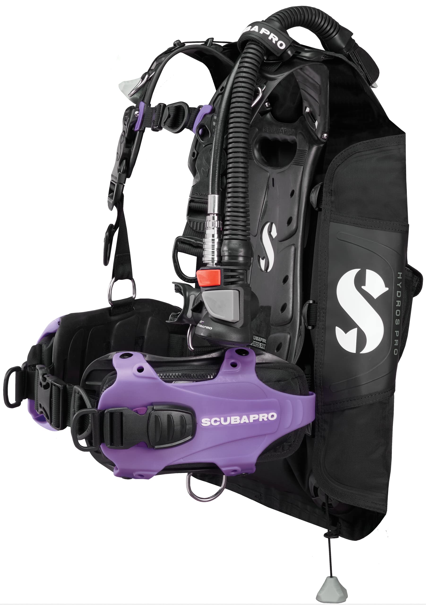 Snapklik.com : Scubapro Hydros Pro W/5th Gen. Air2 BCD- Purple-Medium
