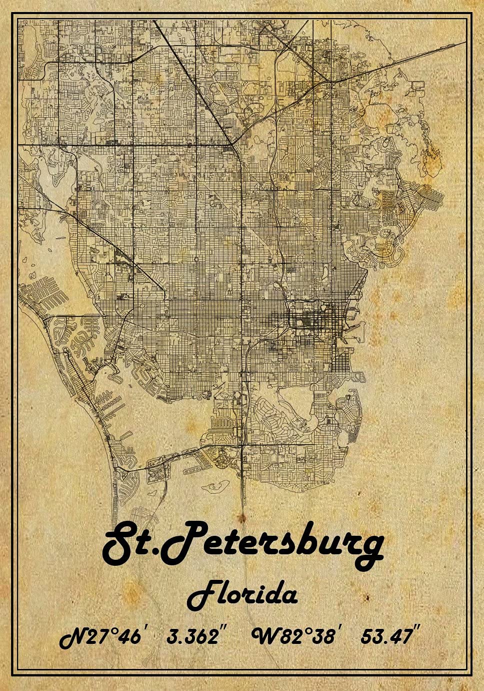 St Petersburg Florida Map Draining Paradise: A Tour Of Salt Creek In